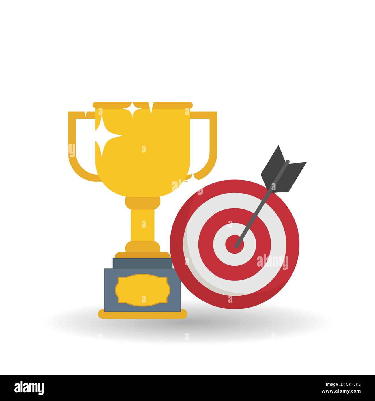 solution design over white background, vector illustration Stock Vector ...