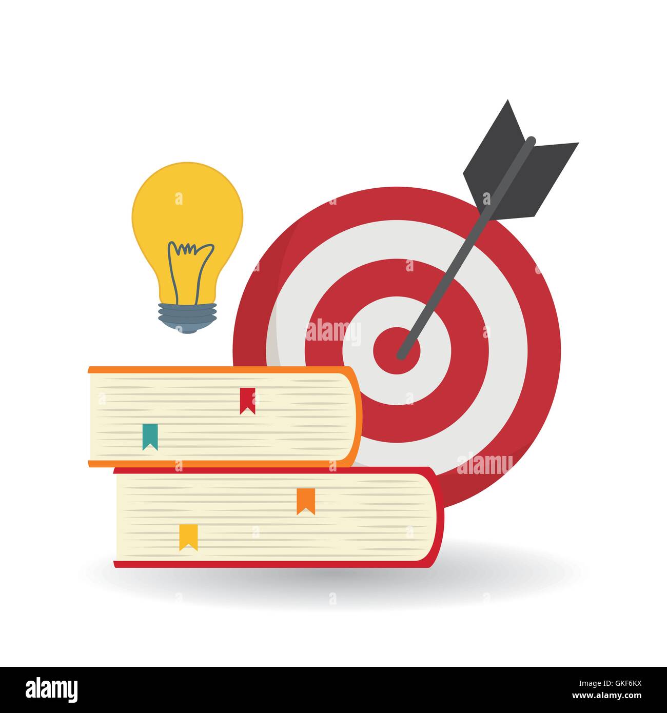 solution design over white background, vector illustration Stock Vector ...