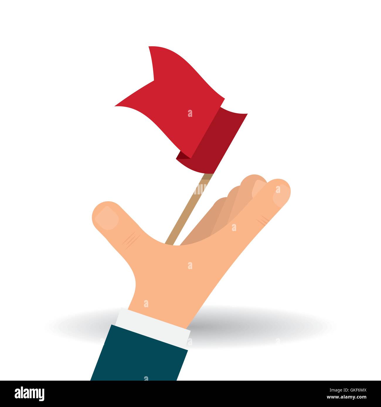 solution design over white background, vector illustration Stock Vector ...