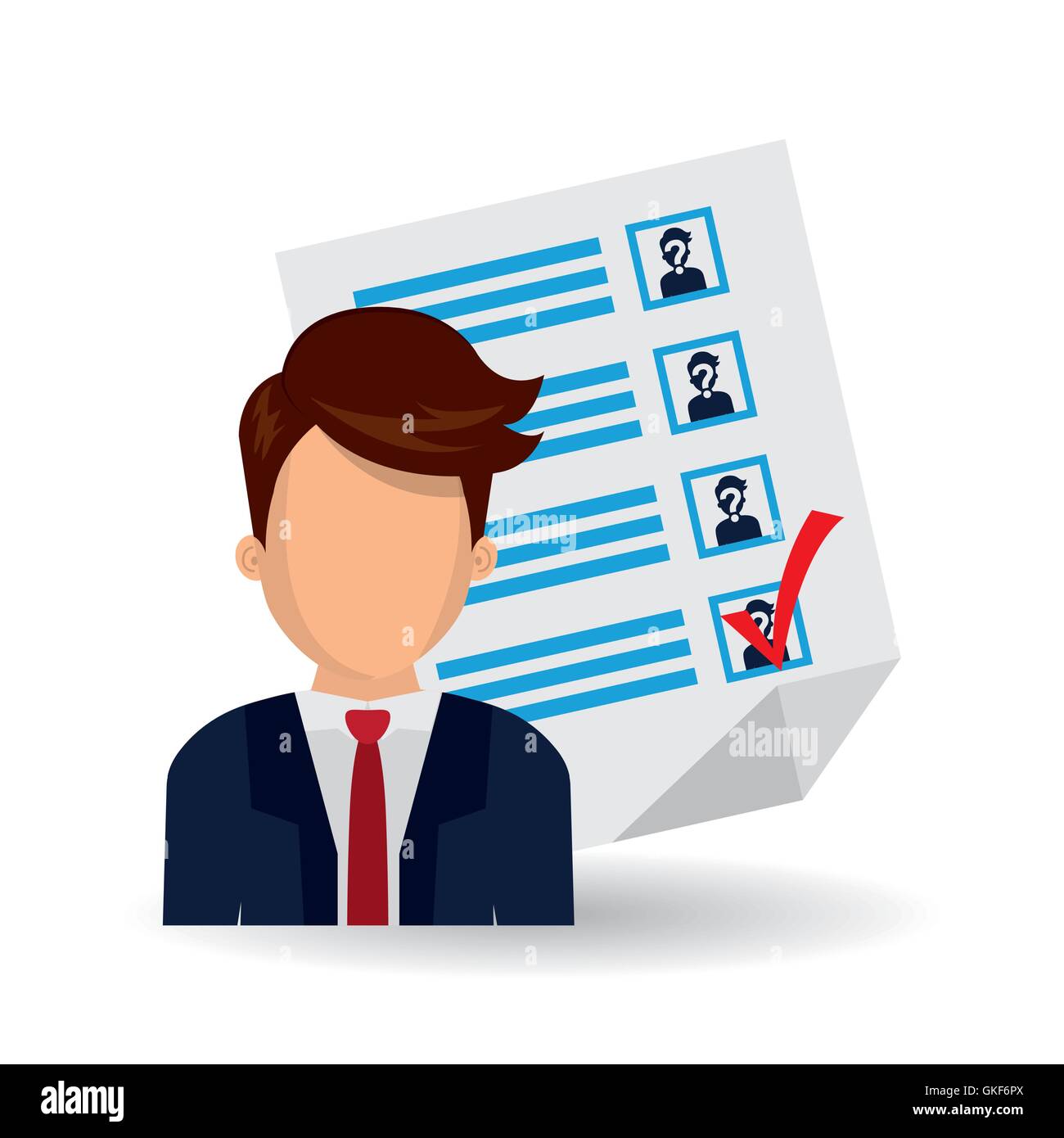 vote design over white background, vector illustration Stock Vector ...