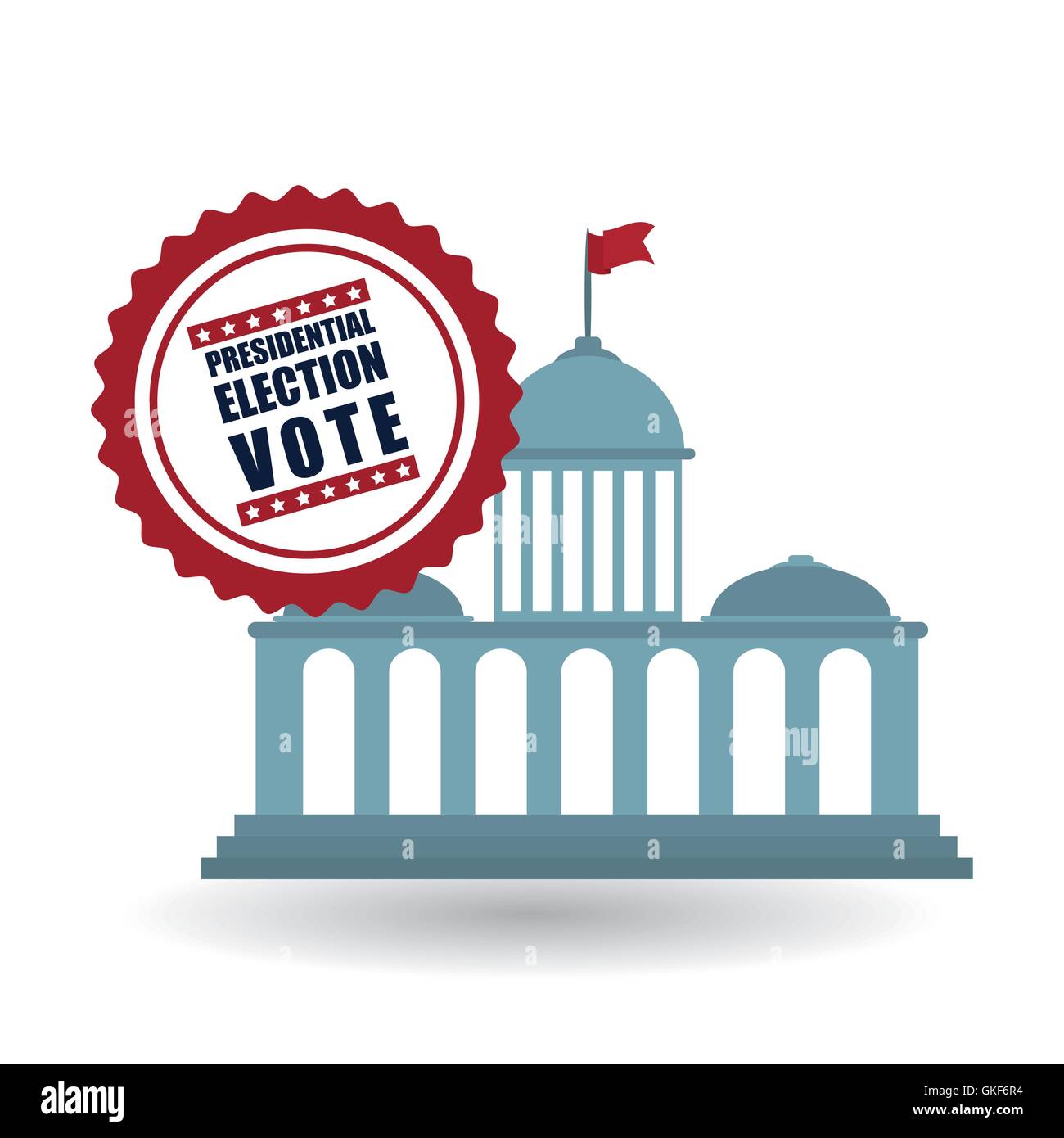 vote design over white background, vector illustration Stock Vector ...