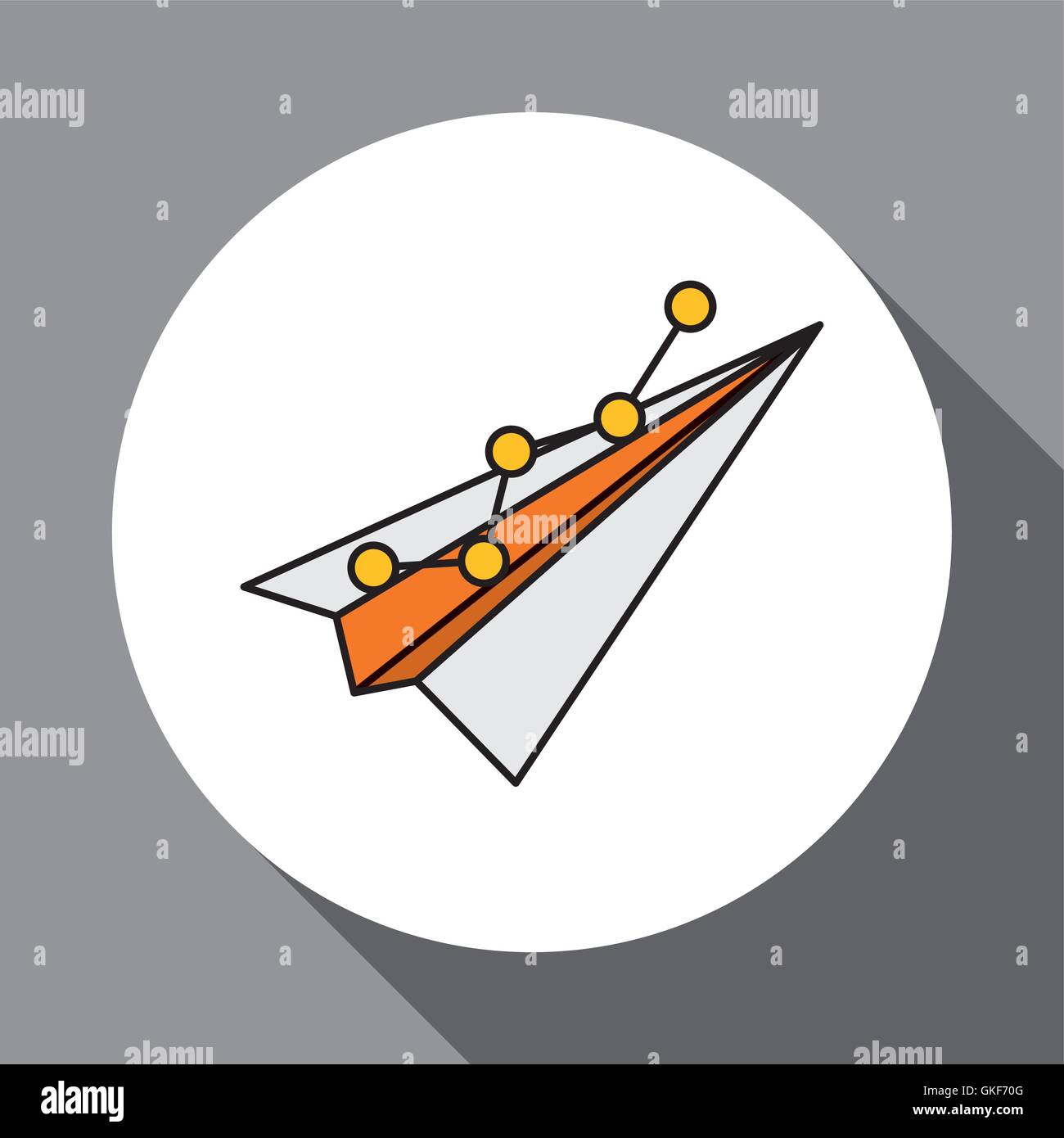 solution design over white background, vector illustration Stock Vector ...