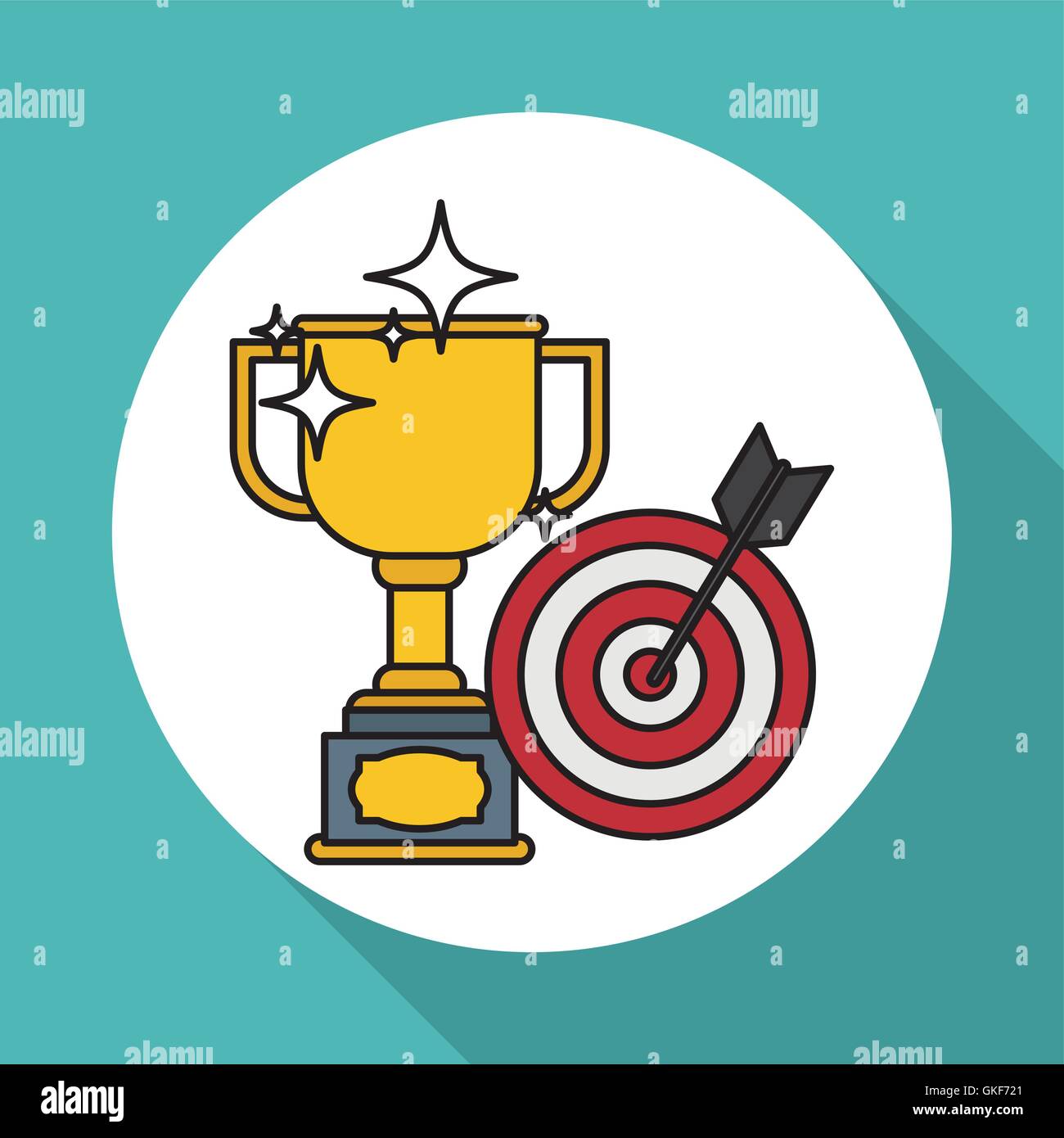 solution design over white background, vector illustration Stock Vector ...