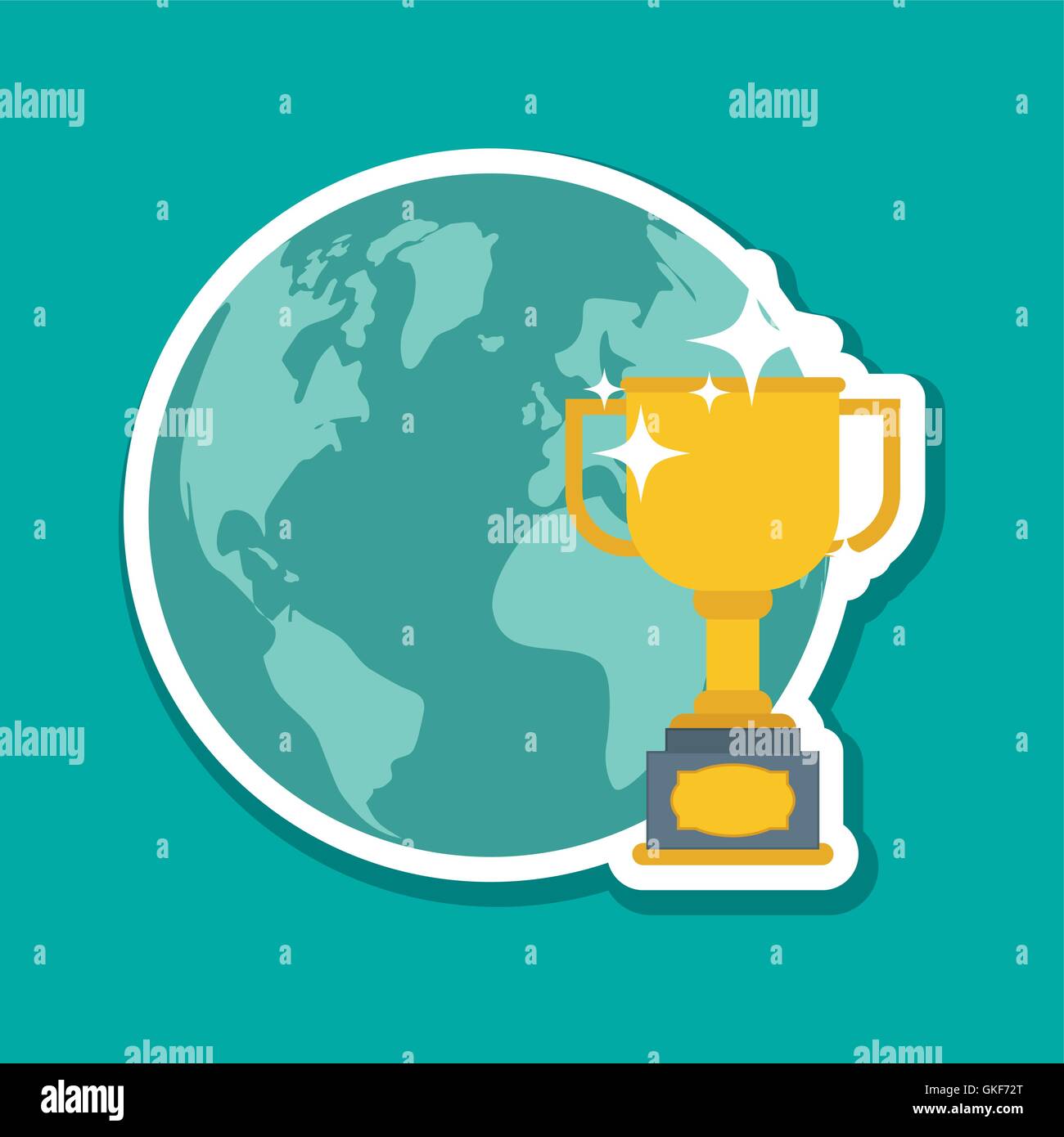 solution design over white background, vector illustration Stock Vector ...