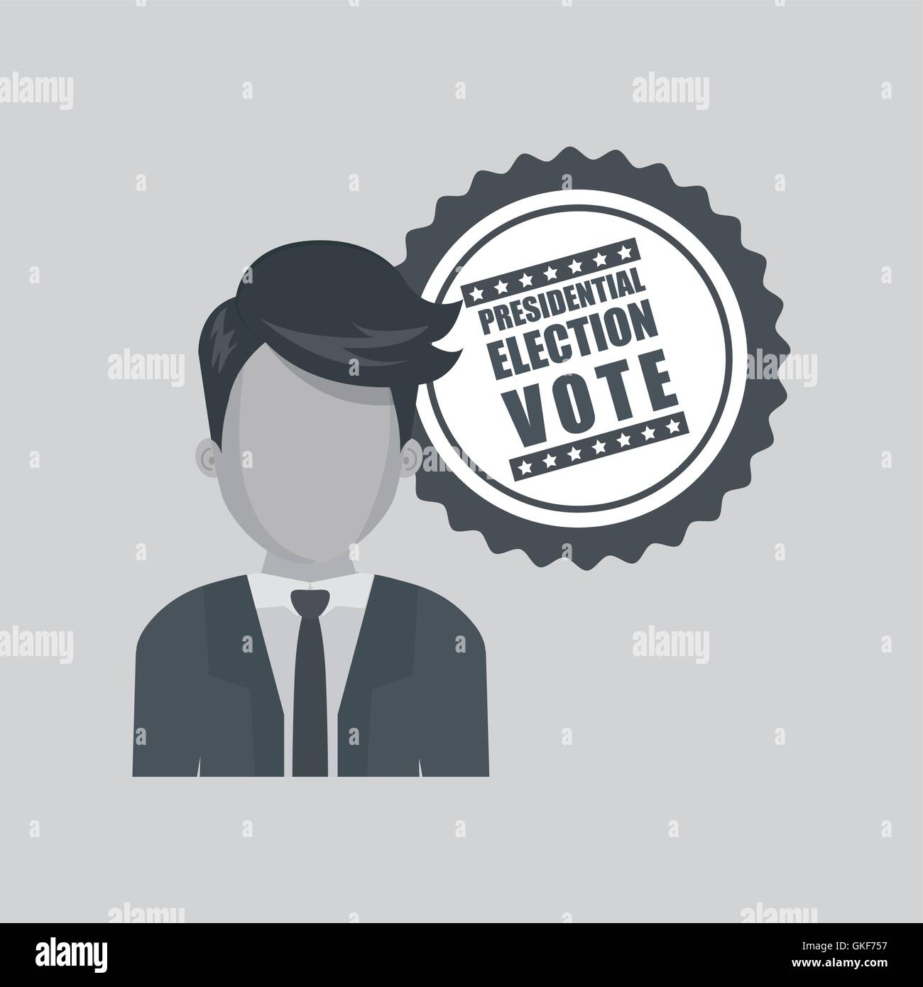 vote design over white background, vector illustration Stock Vector ...