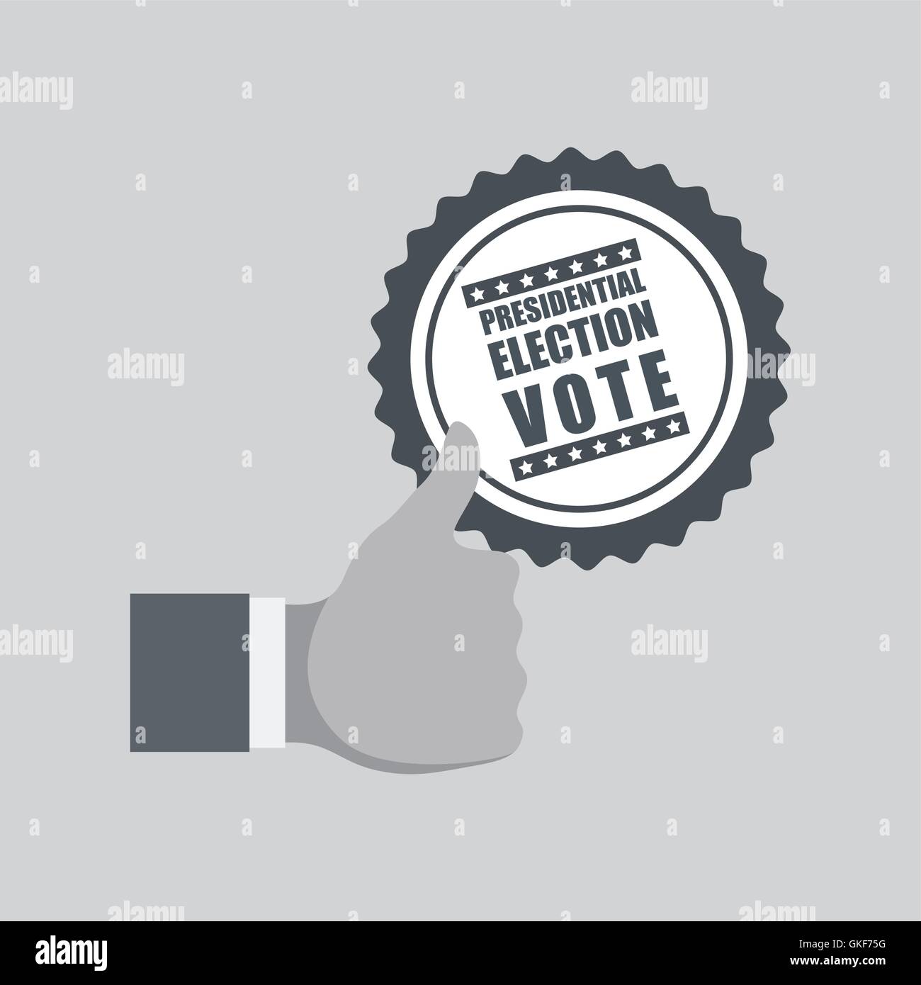 vote design over white background, vector illustration Stock Vector ...