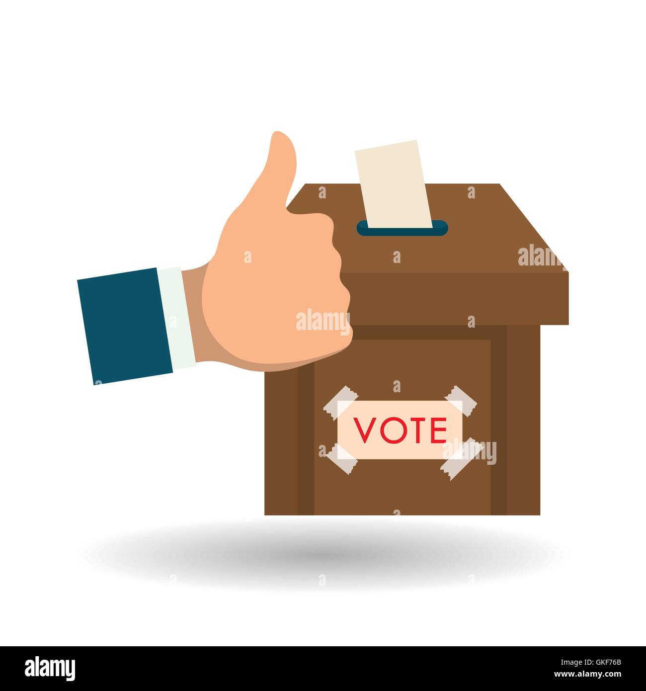 vote design over white background, vector illustration Stock Vector ...