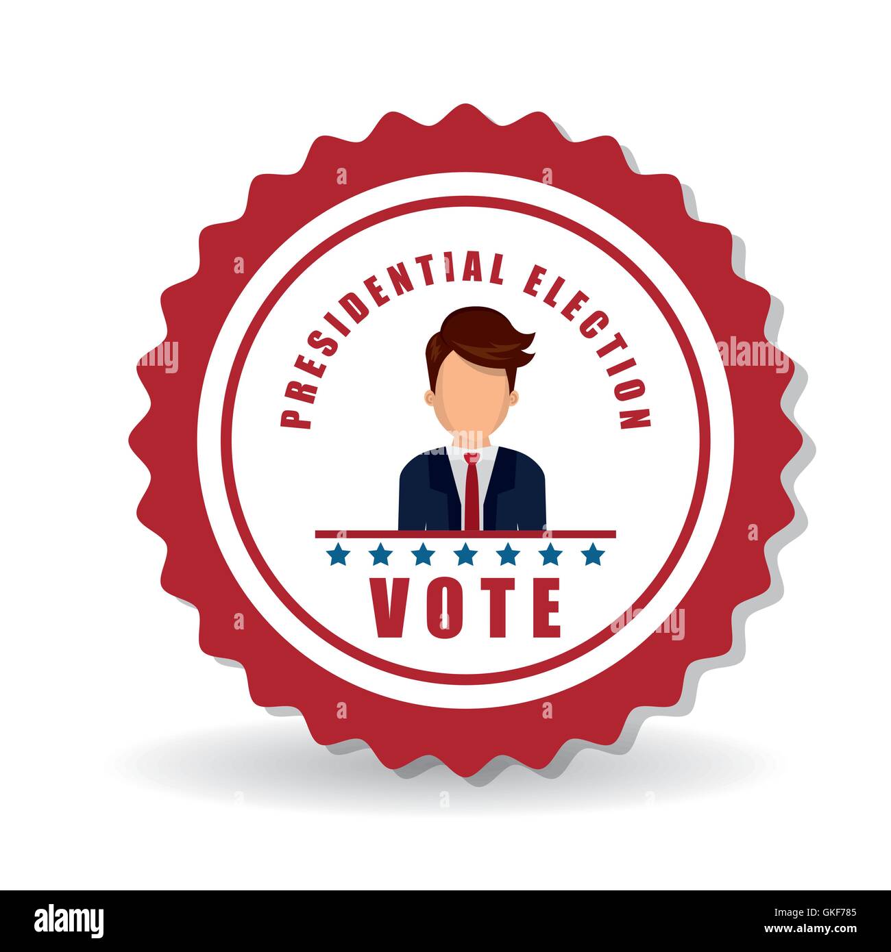 vote design over white background, vector illustration Stock Vector ...