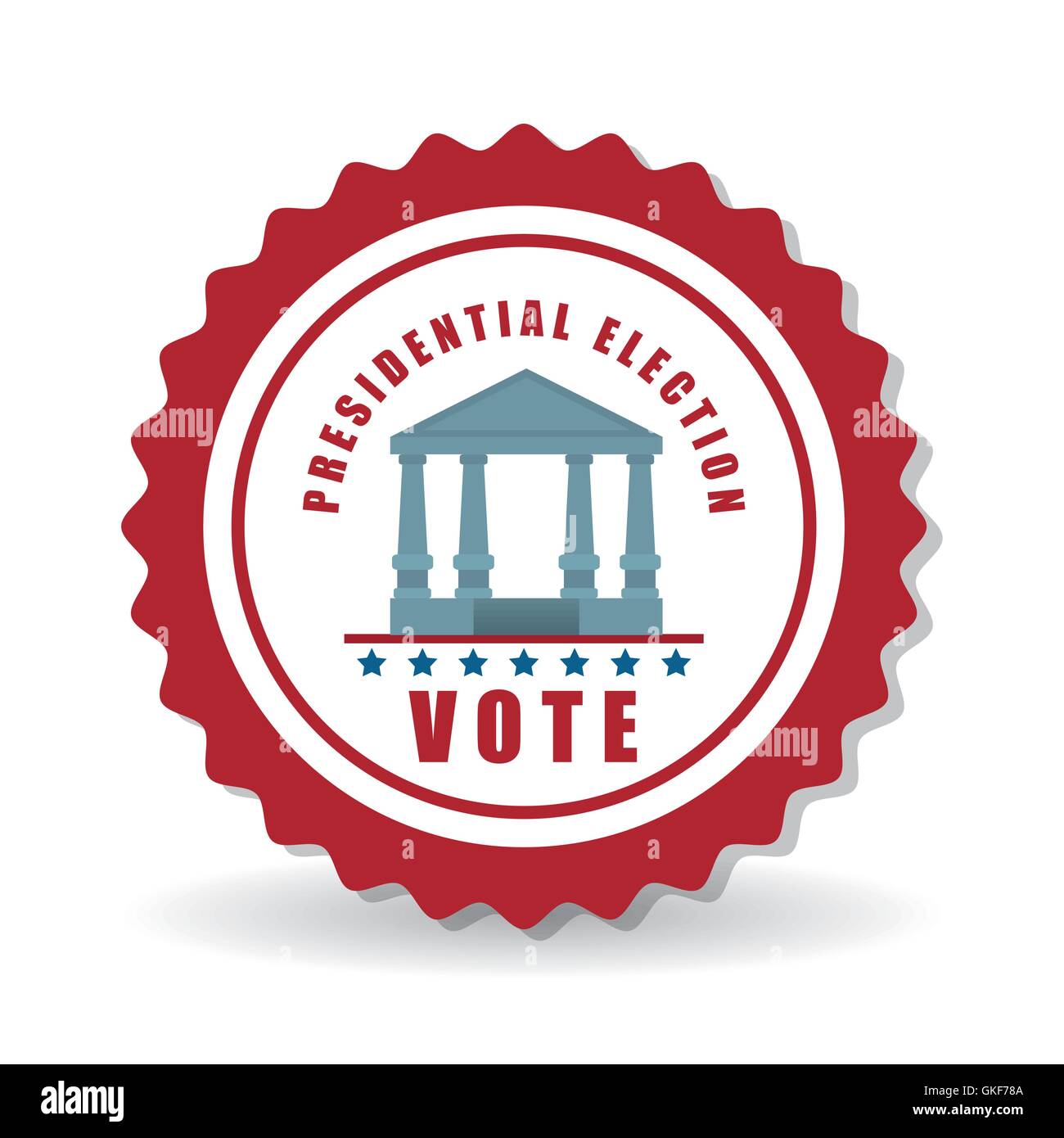 vote design over white background, vector illustration Stock Vector ...