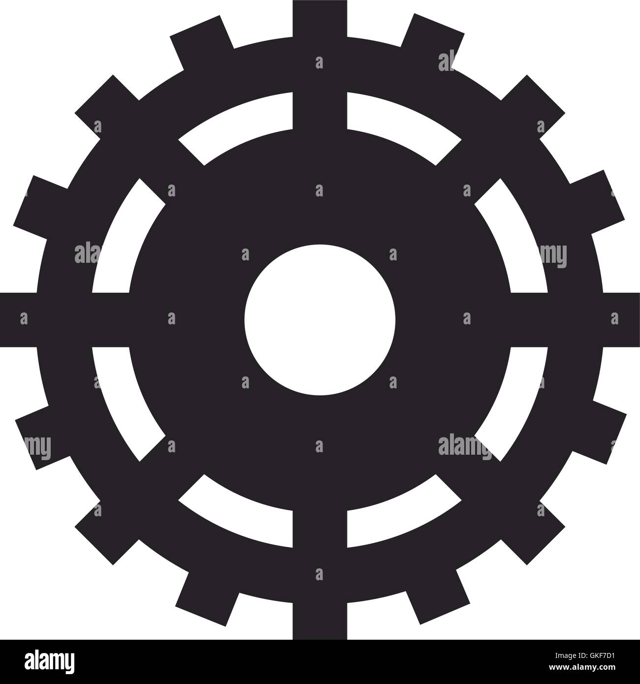 gear cog circle design Stock Vector Image & Art - Alamy