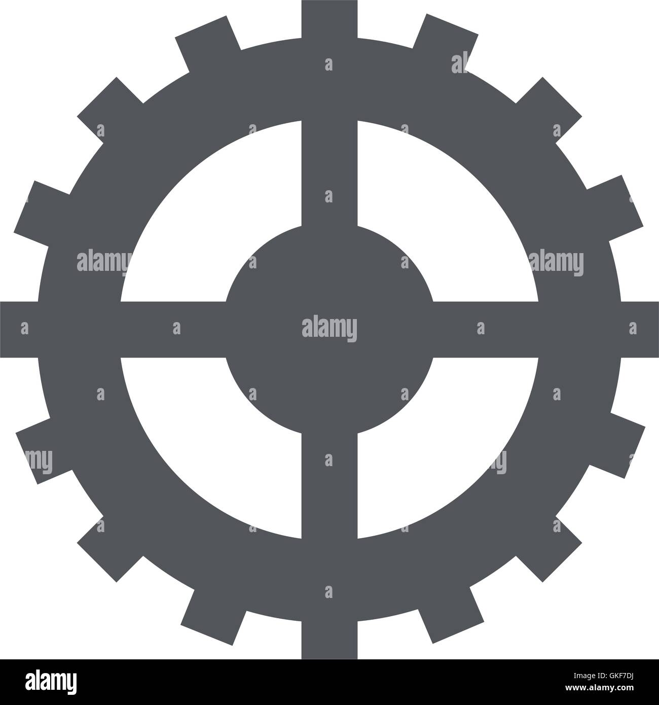 gear cog circle design Stock Vector Image & Art - Alamy