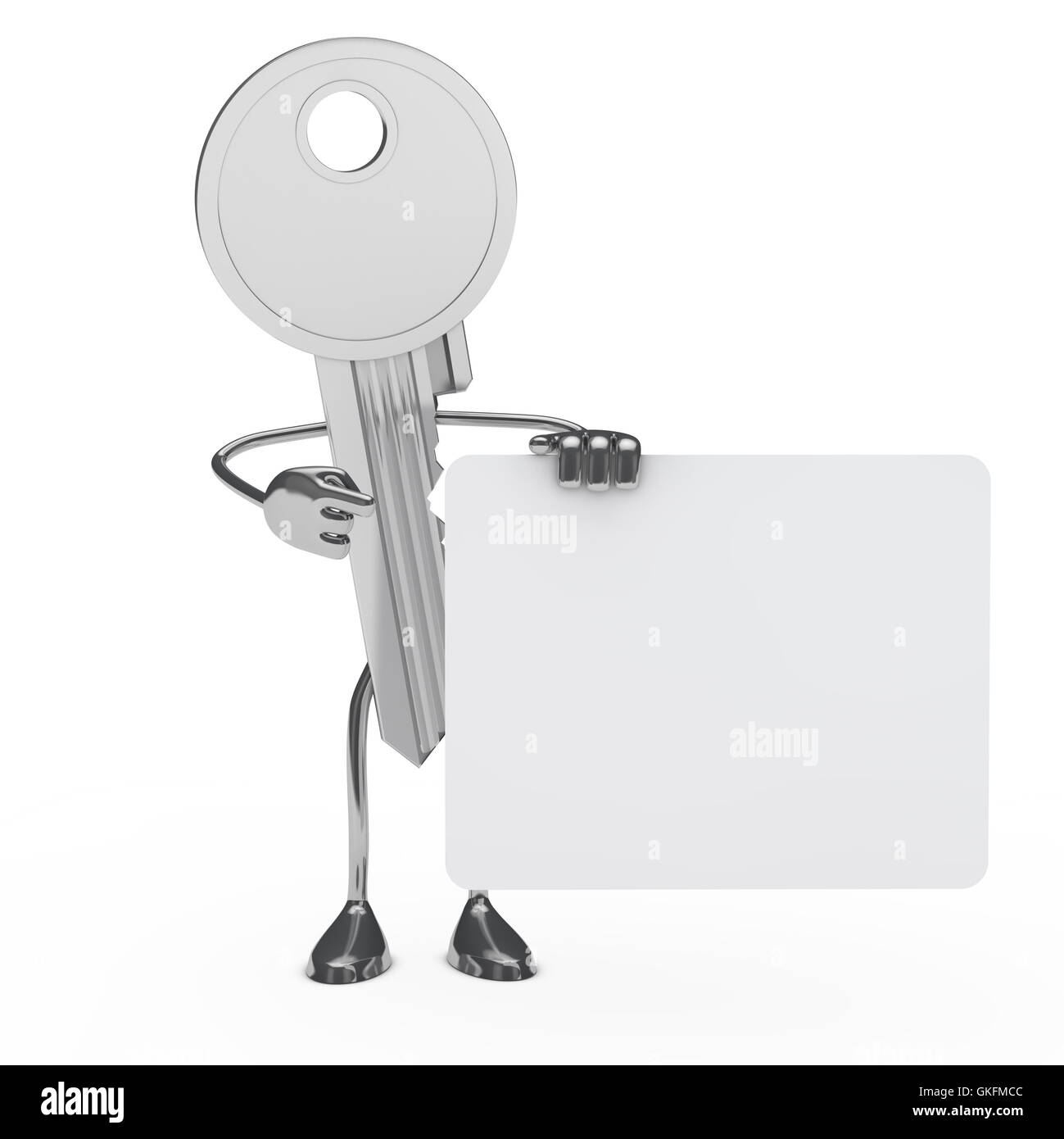 key hold billboard Stock Photo - Alamy