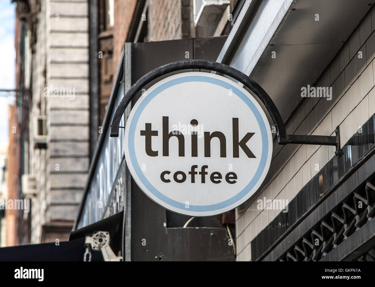 Coffee shop sign Stock Photo - Alamy