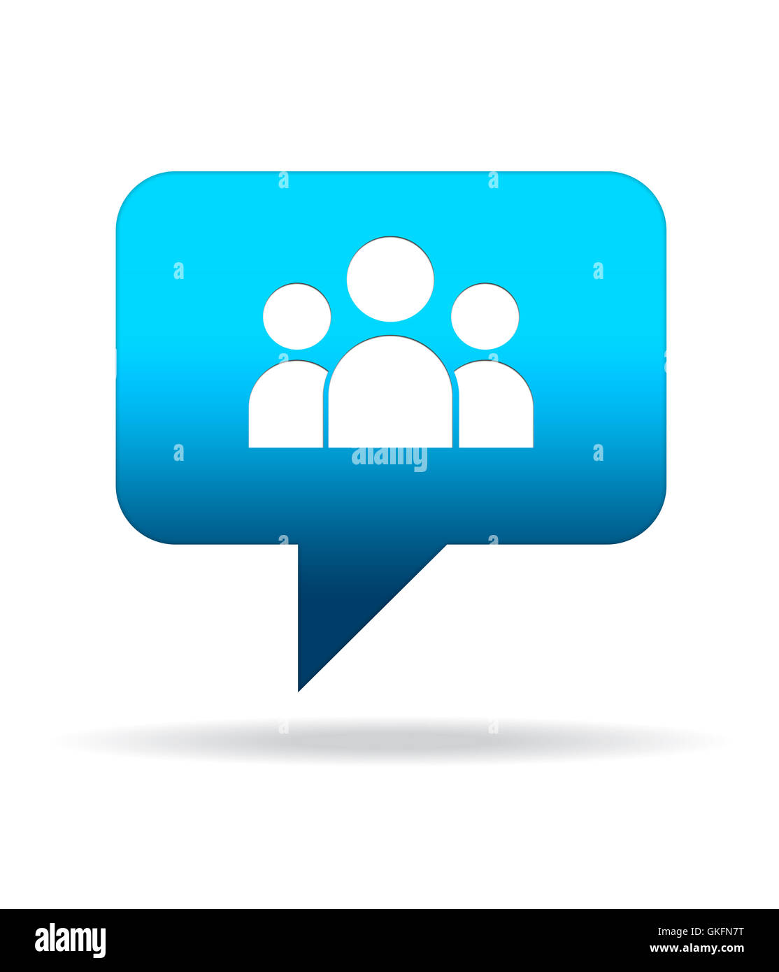 People Speech Bubble Stock Photo - Alamy