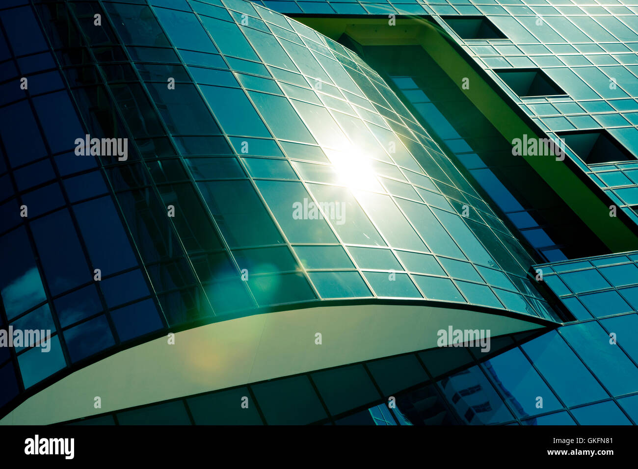 modern corporate glass building Stock Photo - Alamy