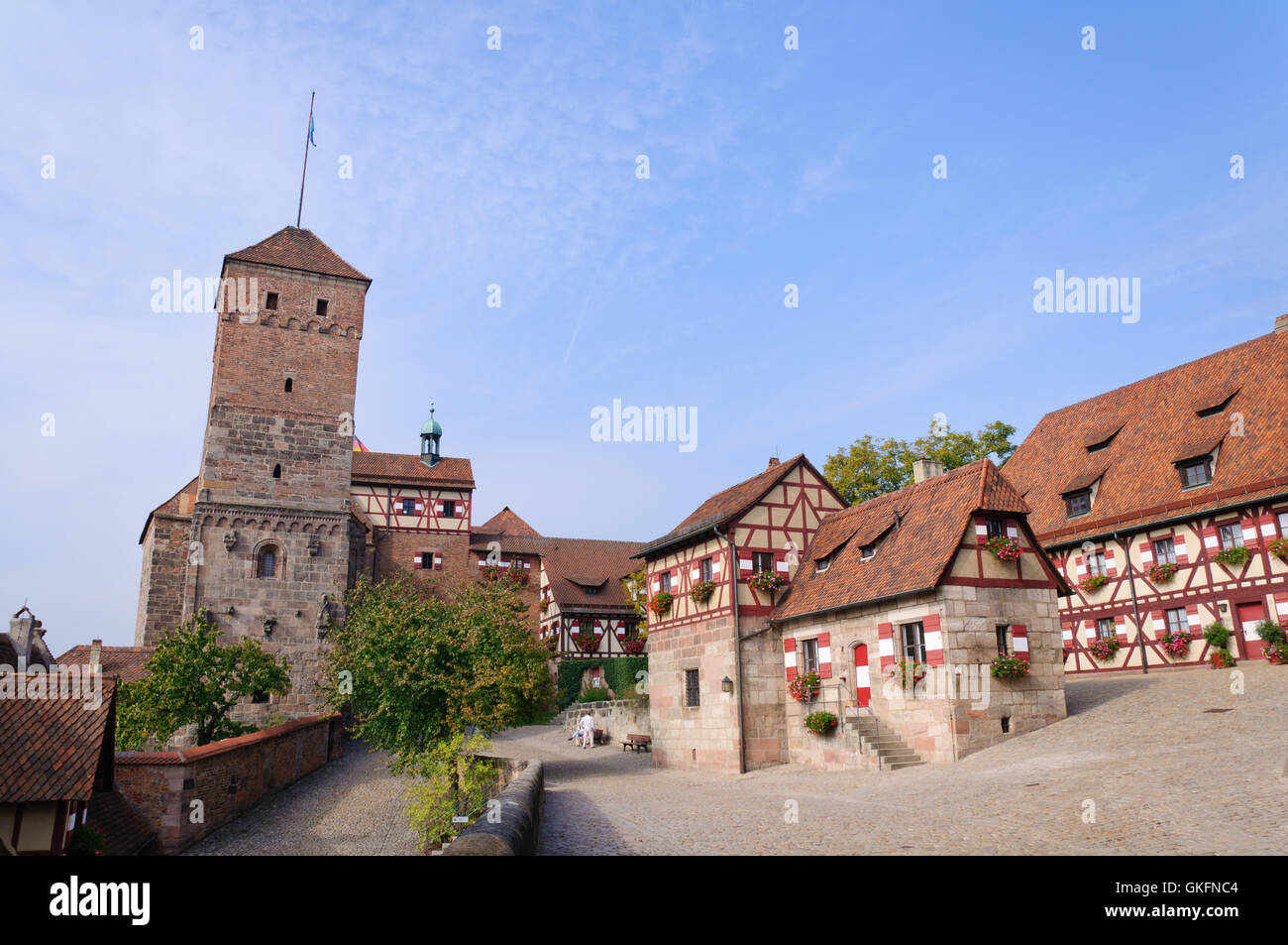 Nuremberg Castle (Kaiserburg Stock Photo - Alamy