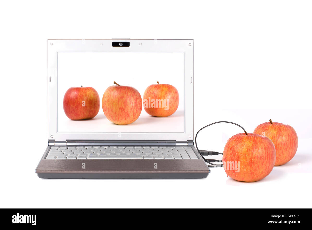 Download real apple Stock Photo - Alamy