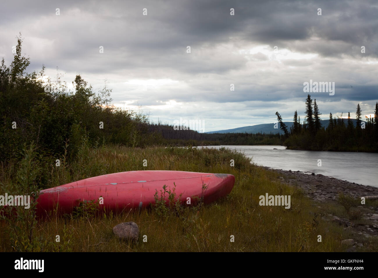 Canada red river expedition hi-res stock photography and images - Alamy