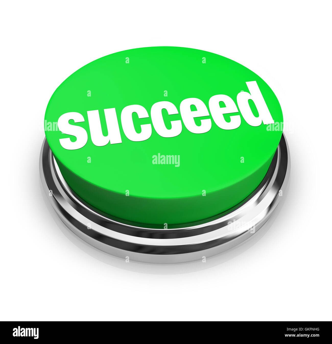 Positive attitude key to success Cut Out Stock Images & Pictures - Alamy