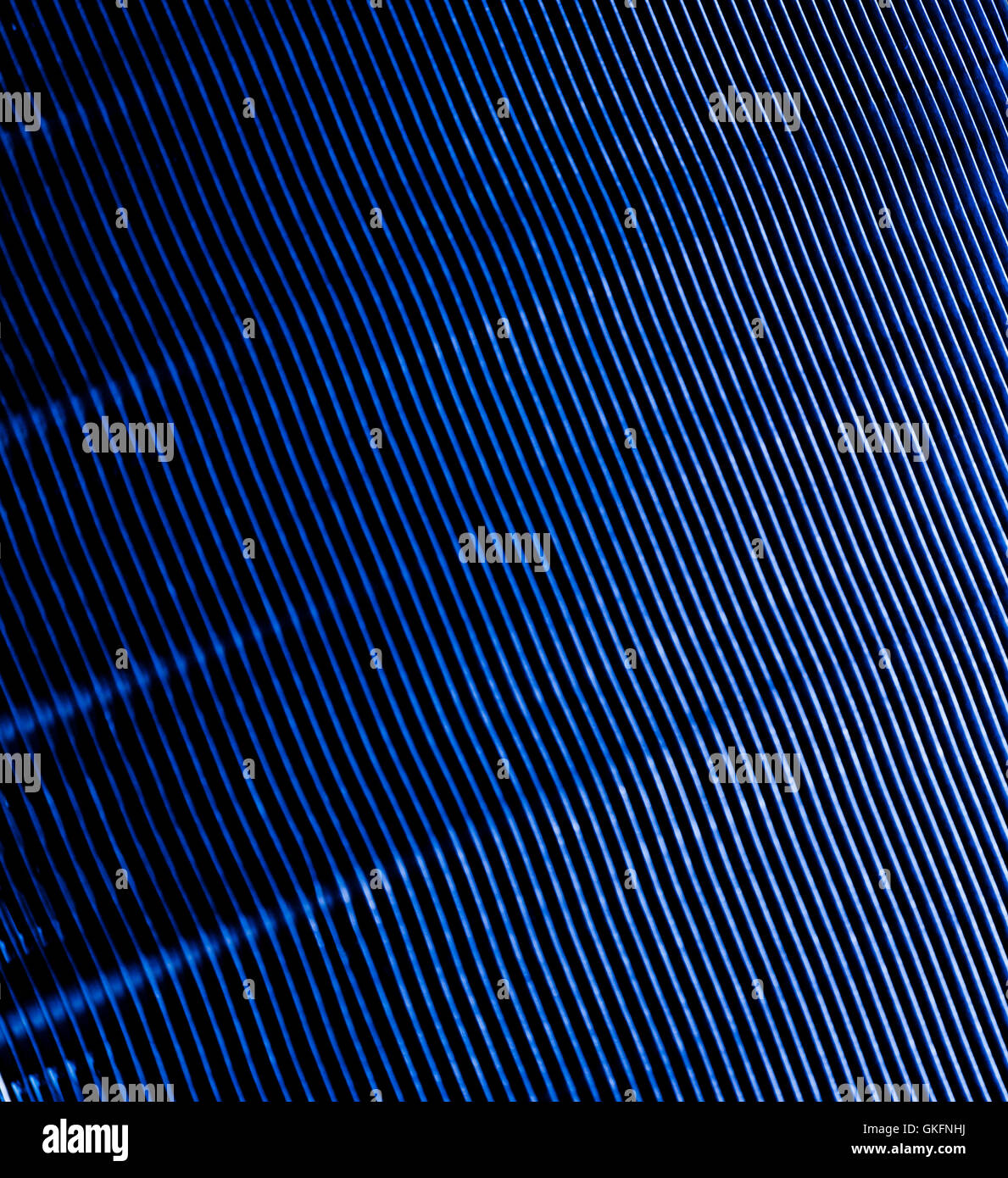 Blue Metal Mesh Stock Photo - Alamy