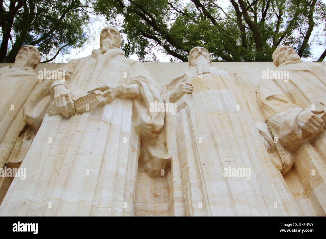 Reformation wall in Bastions park, Geneva, Switzerland Stock Photo - Alamy