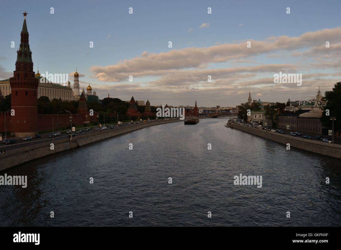 The Moscow river Stock Photo - Alamy