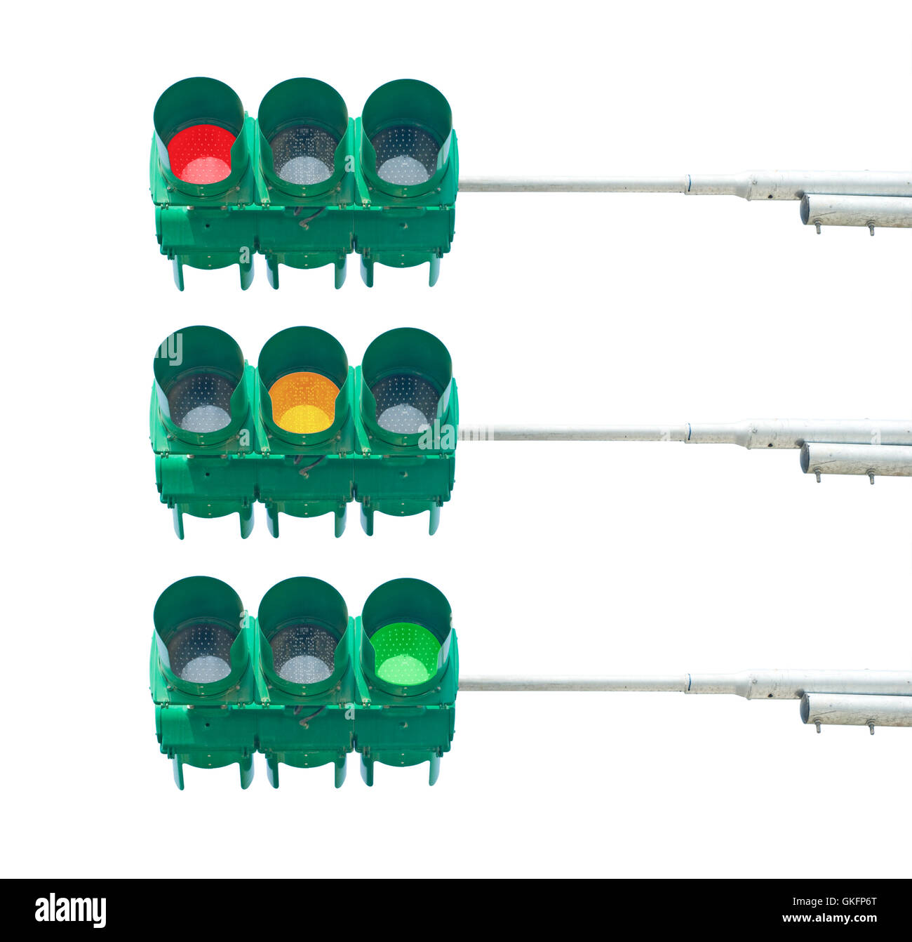 Green traffic light transport go permission forward street hi-res stock ...