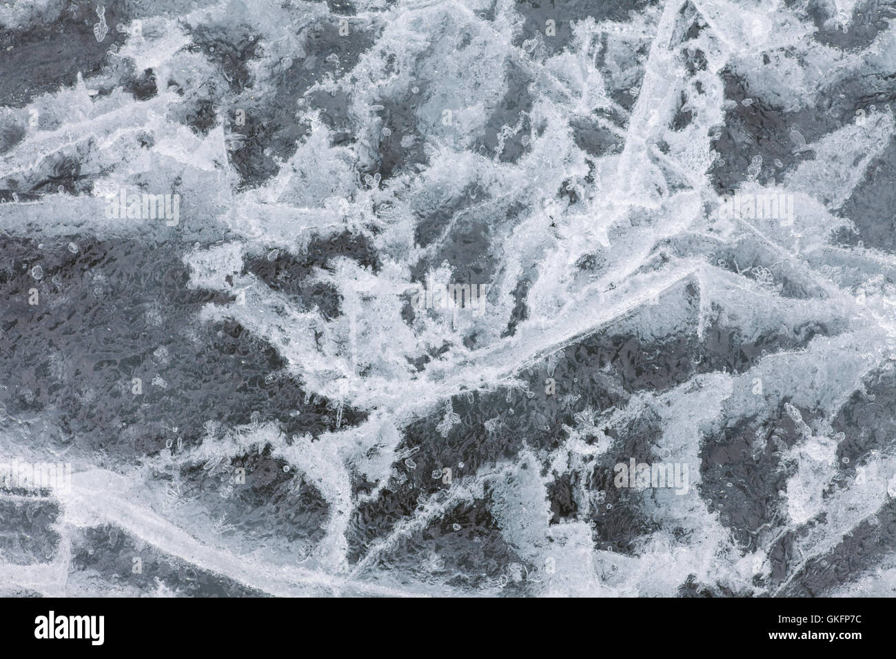 Natural Ice Surface Texture Stock Photo - Alamy