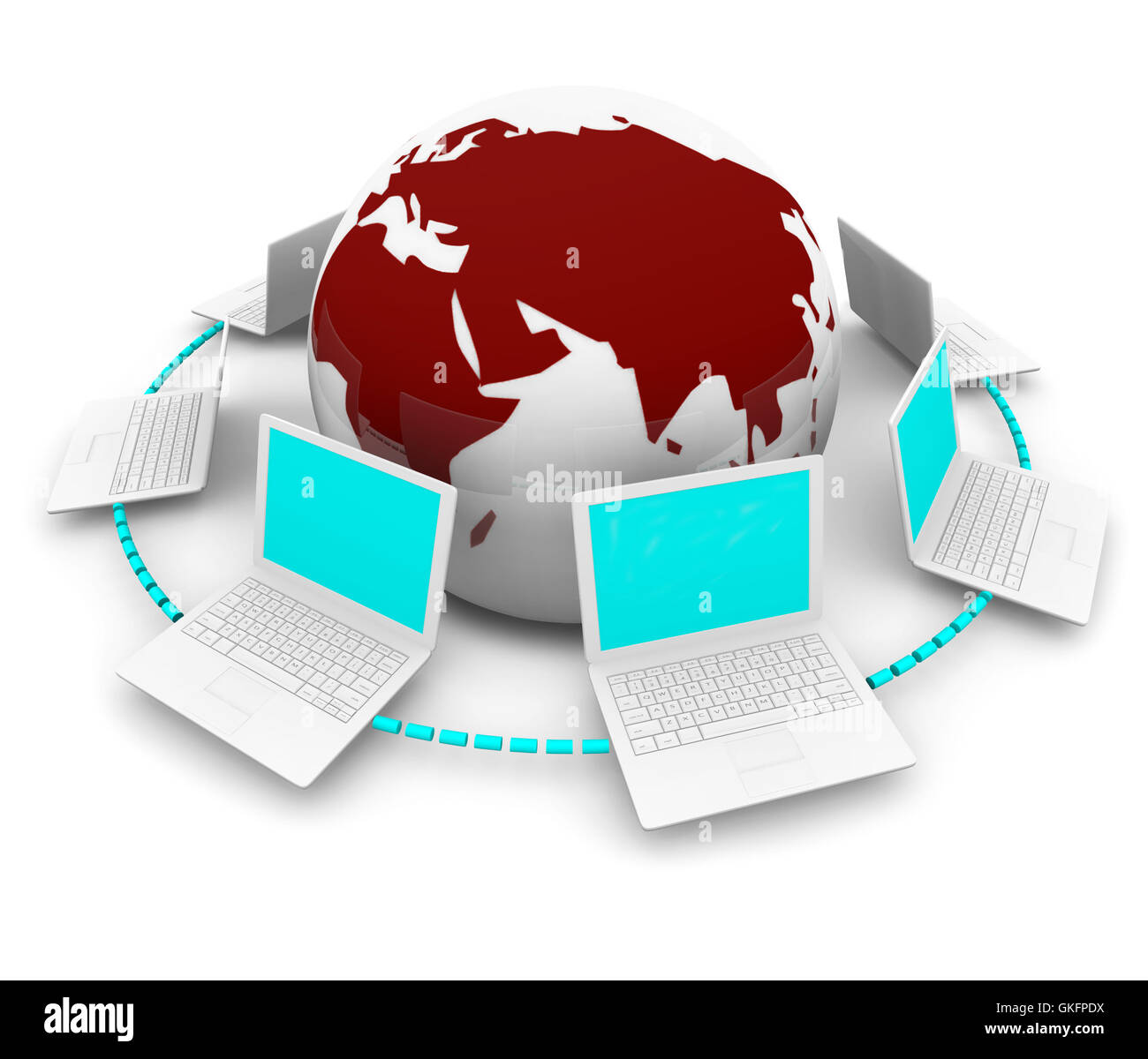 Around earth Cut Out Stock Images & Pictures - Alamy