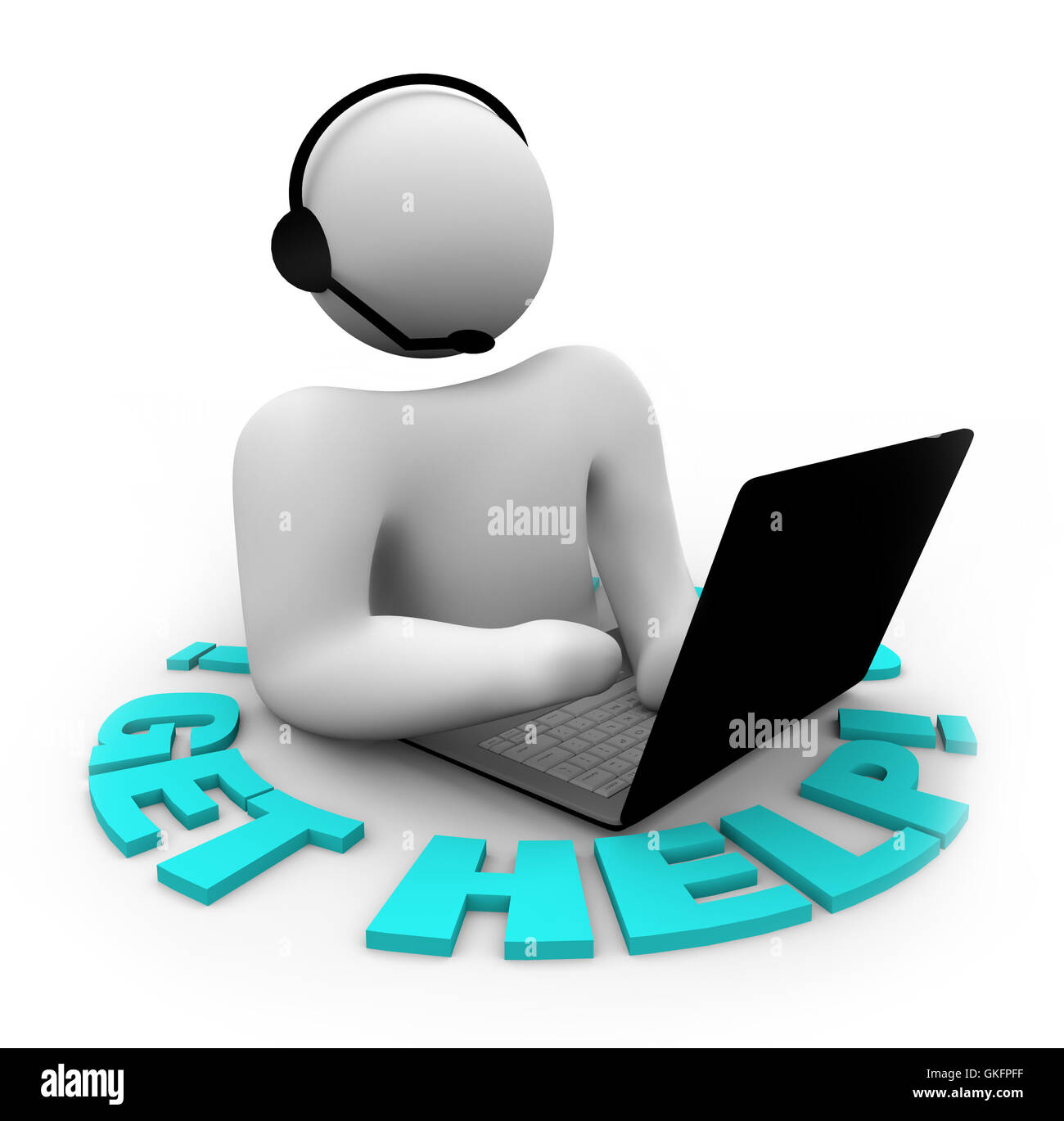 Call center technical support hi-res stock photography and images - Alamy