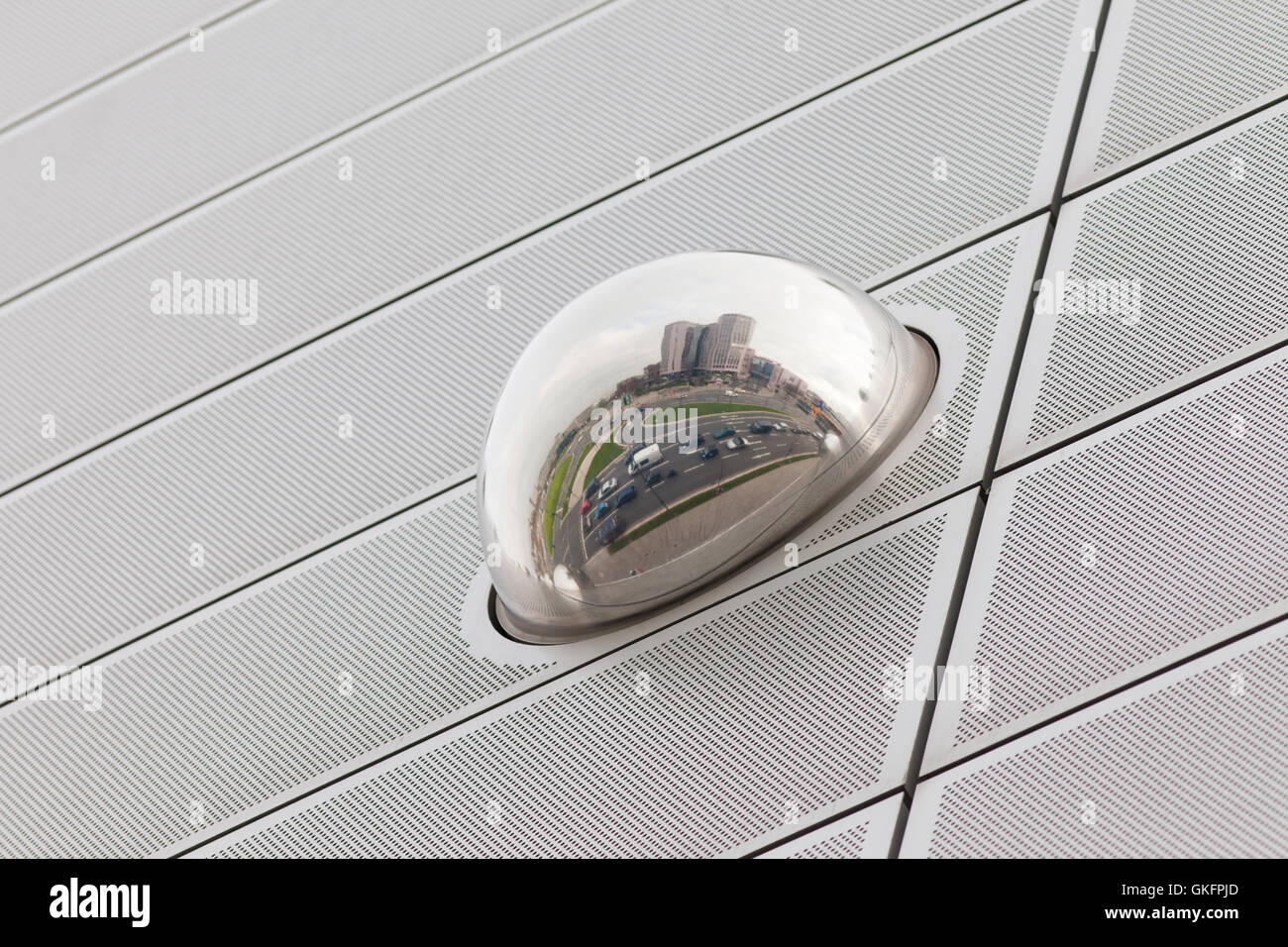 Reflective sphere building hi-res stock photography and images - Alamy