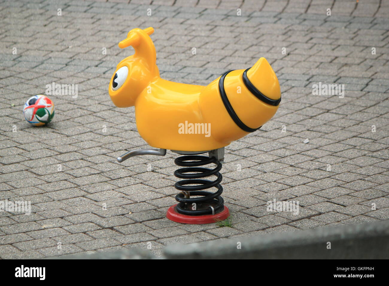 Empty playground animal hi-res stock photography and images - Alamy