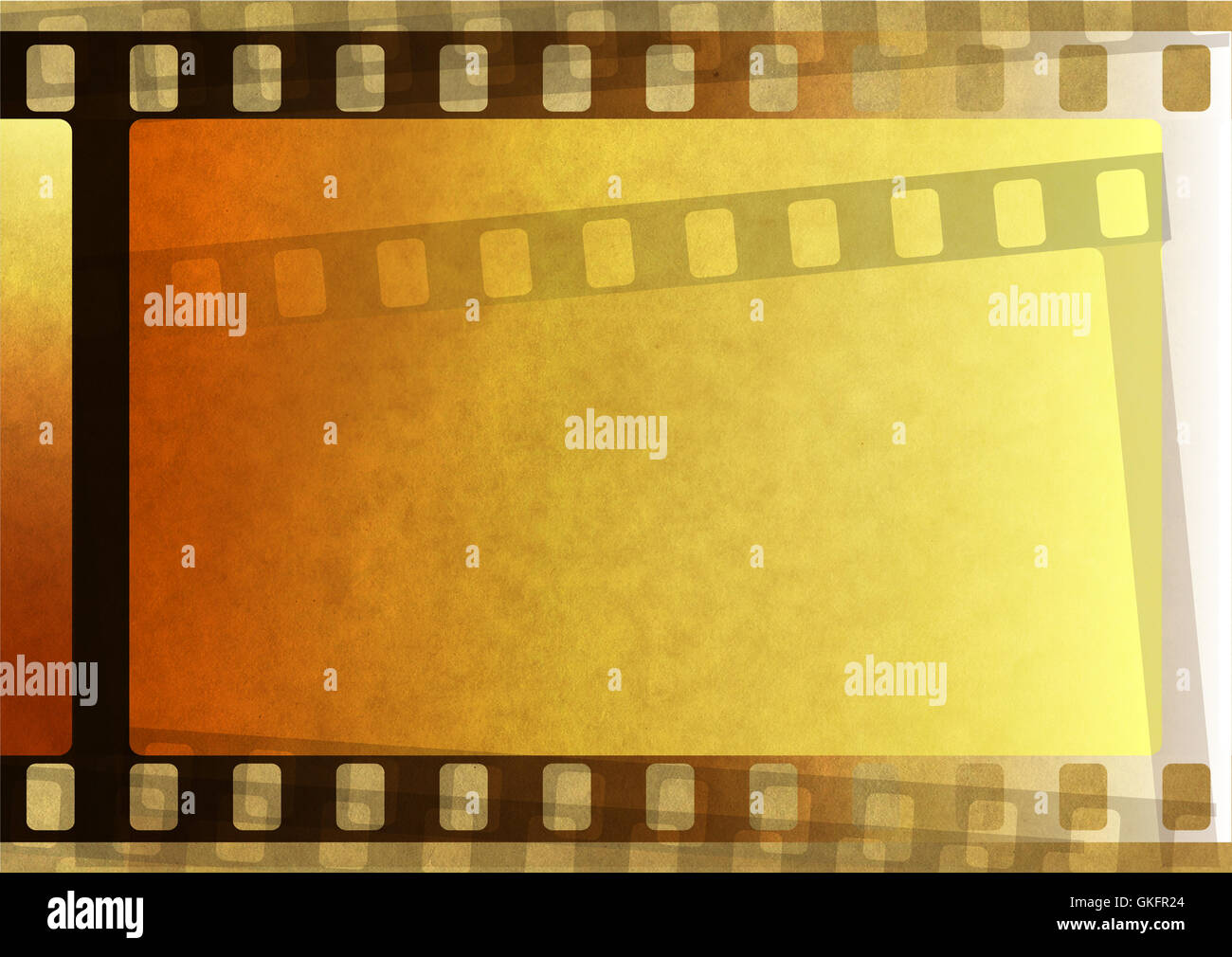 Old paper with film Stock Photo - Alamy