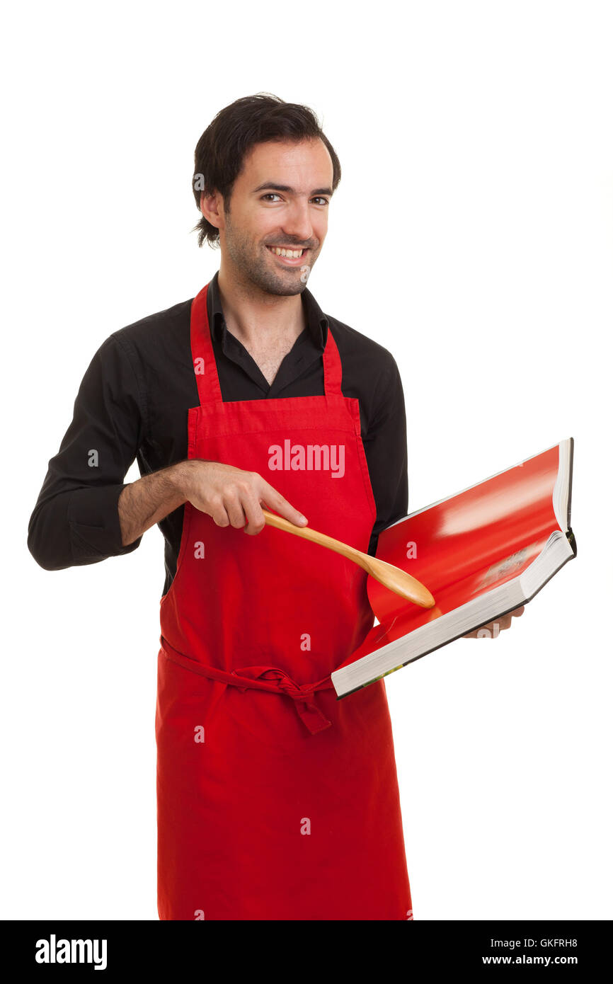 Cookbooks isolated on white background hi-res stock photography and ...