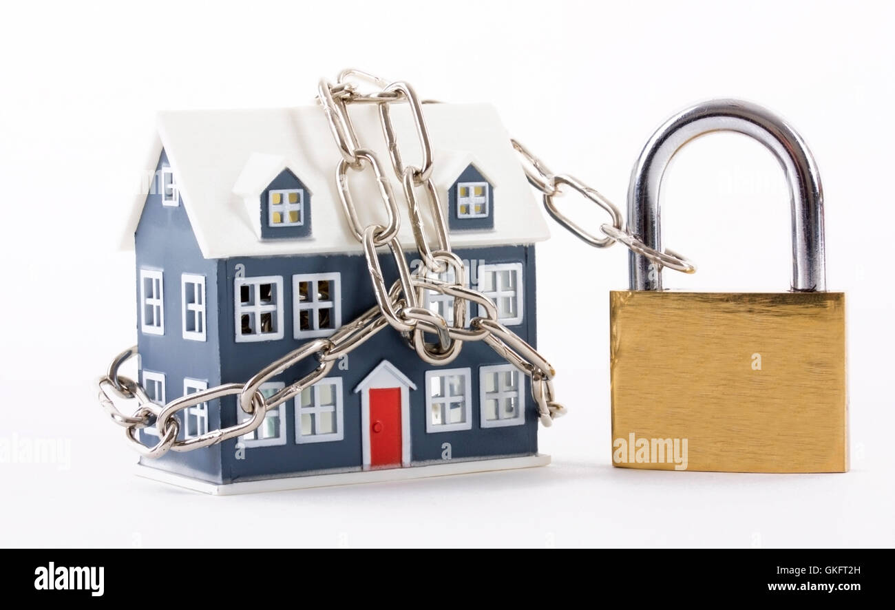 Secured house hi-res stock photography and images - Alamy