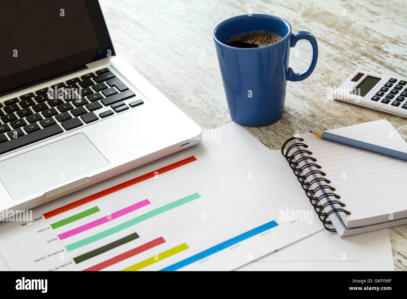 office laptop notebook Stock Photo - Alamy