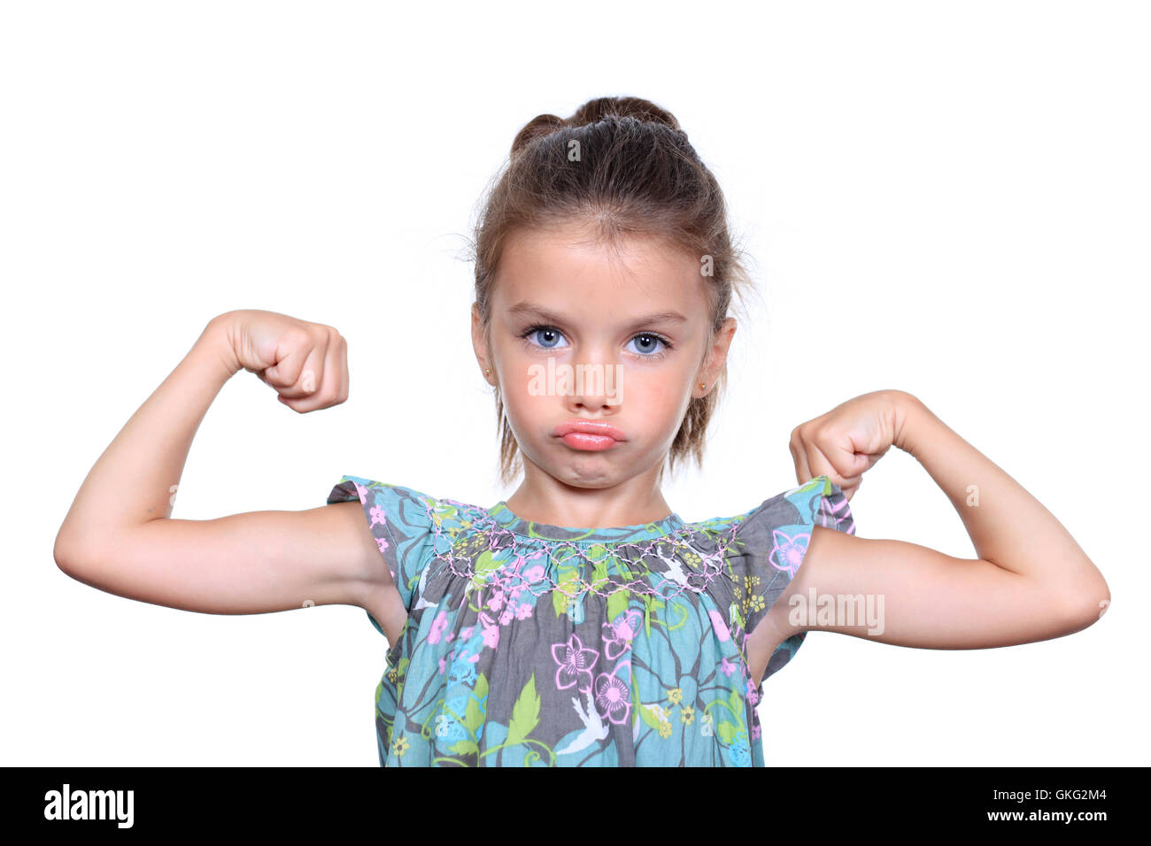 strength of the girls in her weakness Stock Photo - Alamy