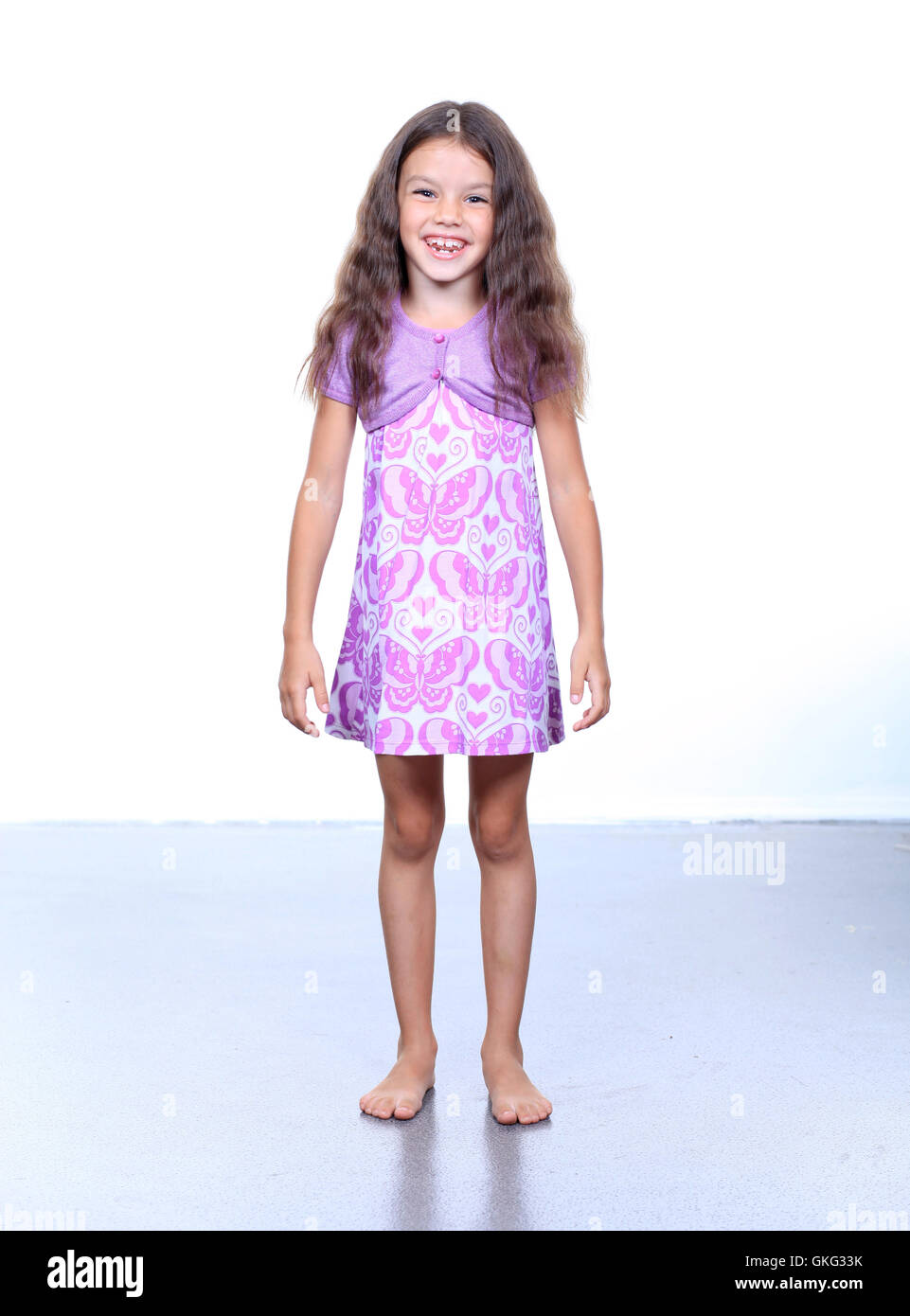 full-length portrait of a little girl in the studio Stock Photo - Alamy full-length portrait of a little girl in the studio Stock Photo - Alamy