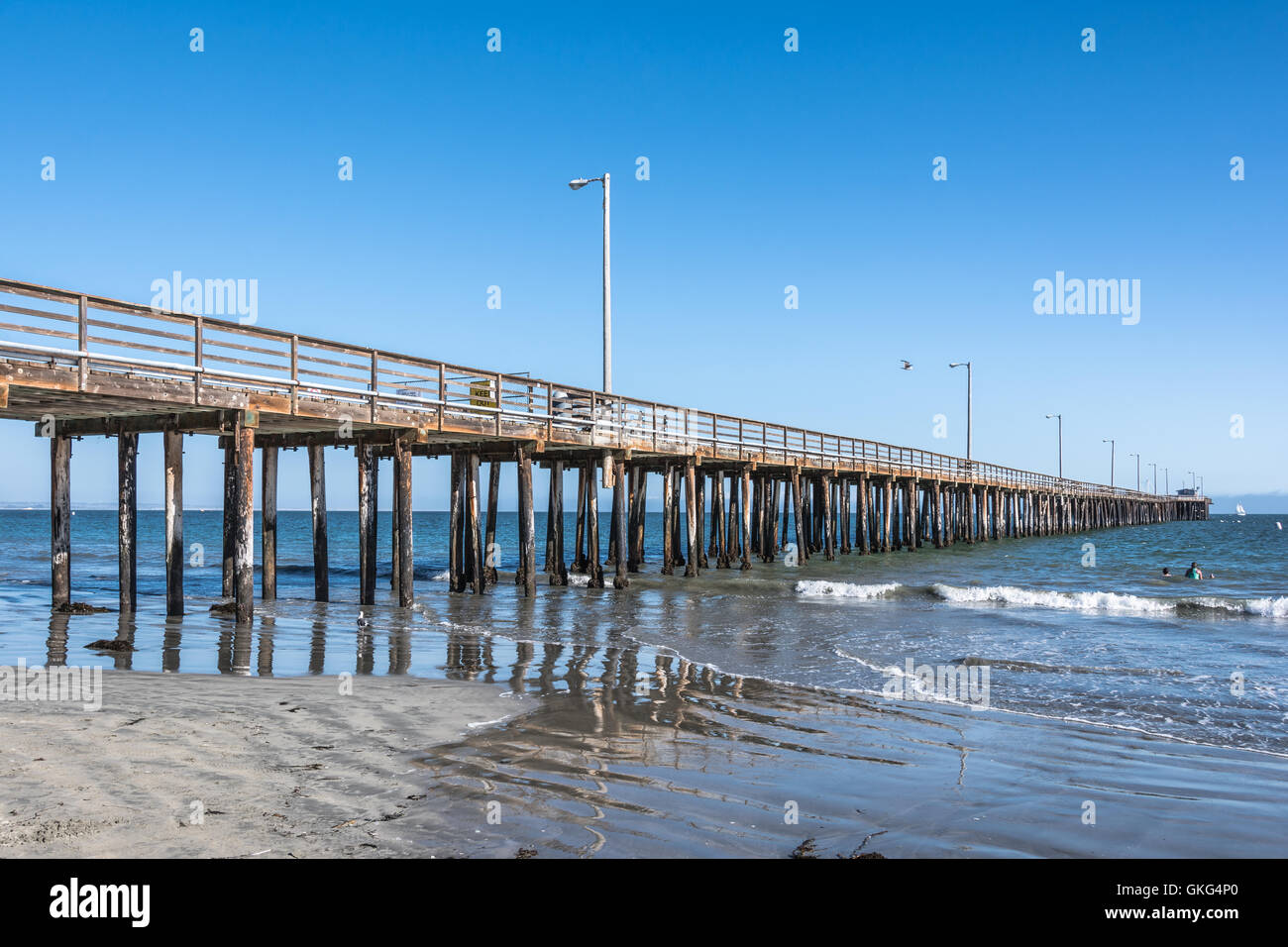 Avila Beach pier, California Stock Photo - Alamy