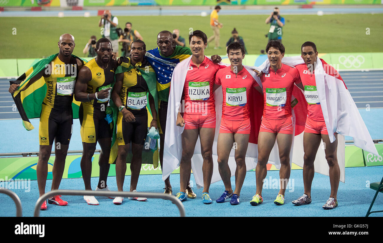 Yohan blake medal hi-res stock photography and images - Alamy