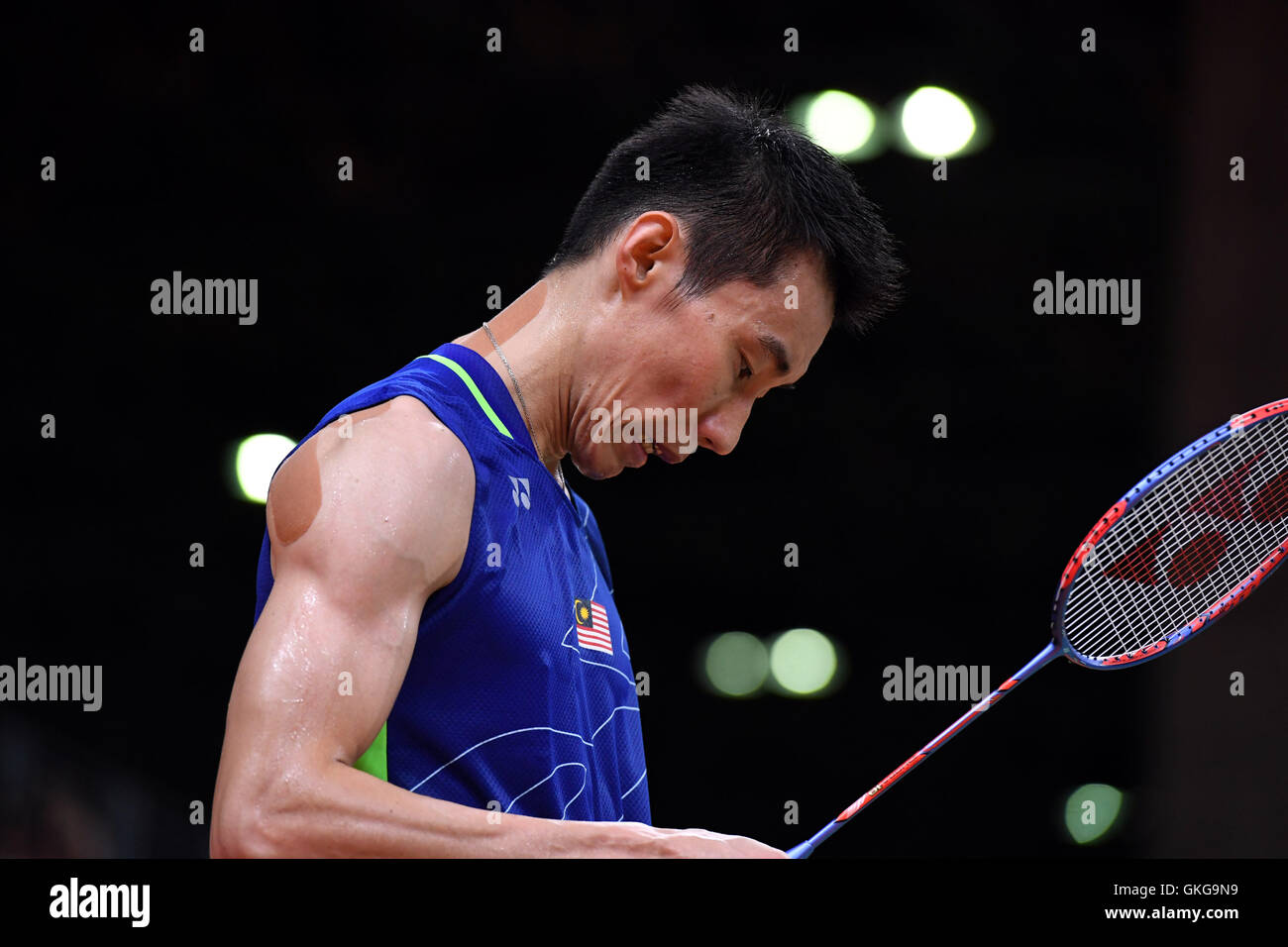Rio De Janeiro, Brazil. 20th Aug, 2016. Malaysia's Lee Chong Wei ...