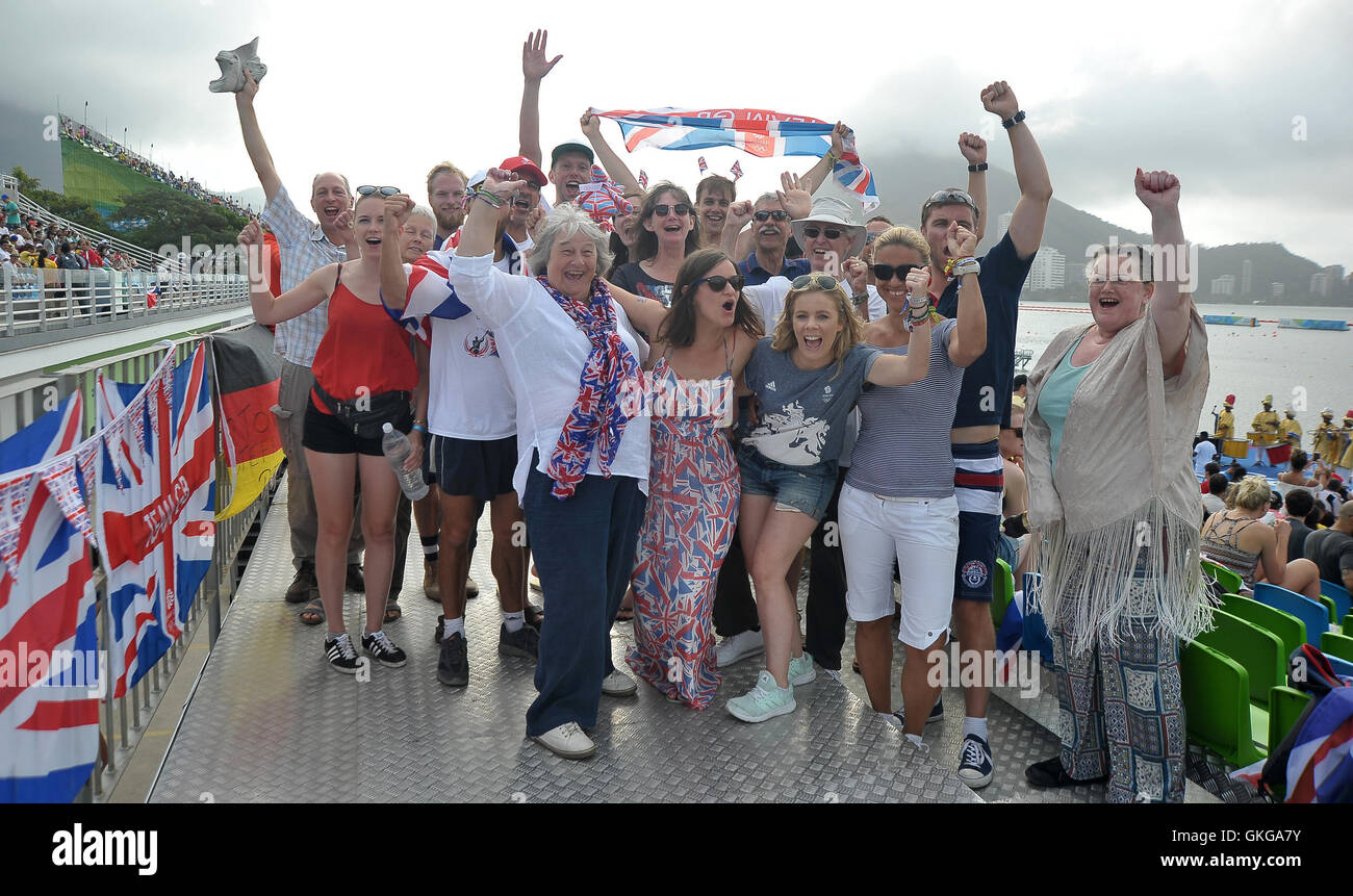 2016 olympics fans rio british hi-res stock photography and images - Alamy