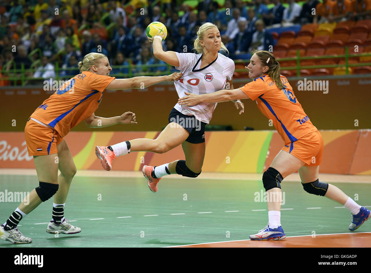 Rio De Janeiro, Brazil. 20th Aug, 2016. Bredal Stine Oftedal of Norway ...