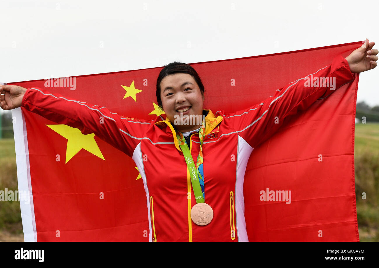 Rio De Janeiro, Brazil. 20th Aug, 2016. China's Feng Shanshan ...