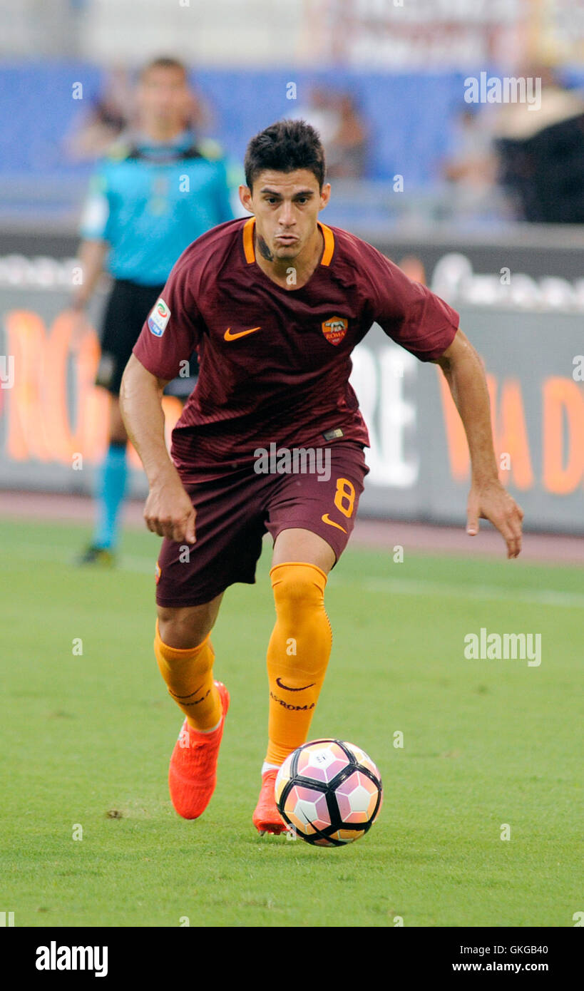 Stadium Olimpico, Rome, Italy. 20th Aug, 2016. Serie A football league ...