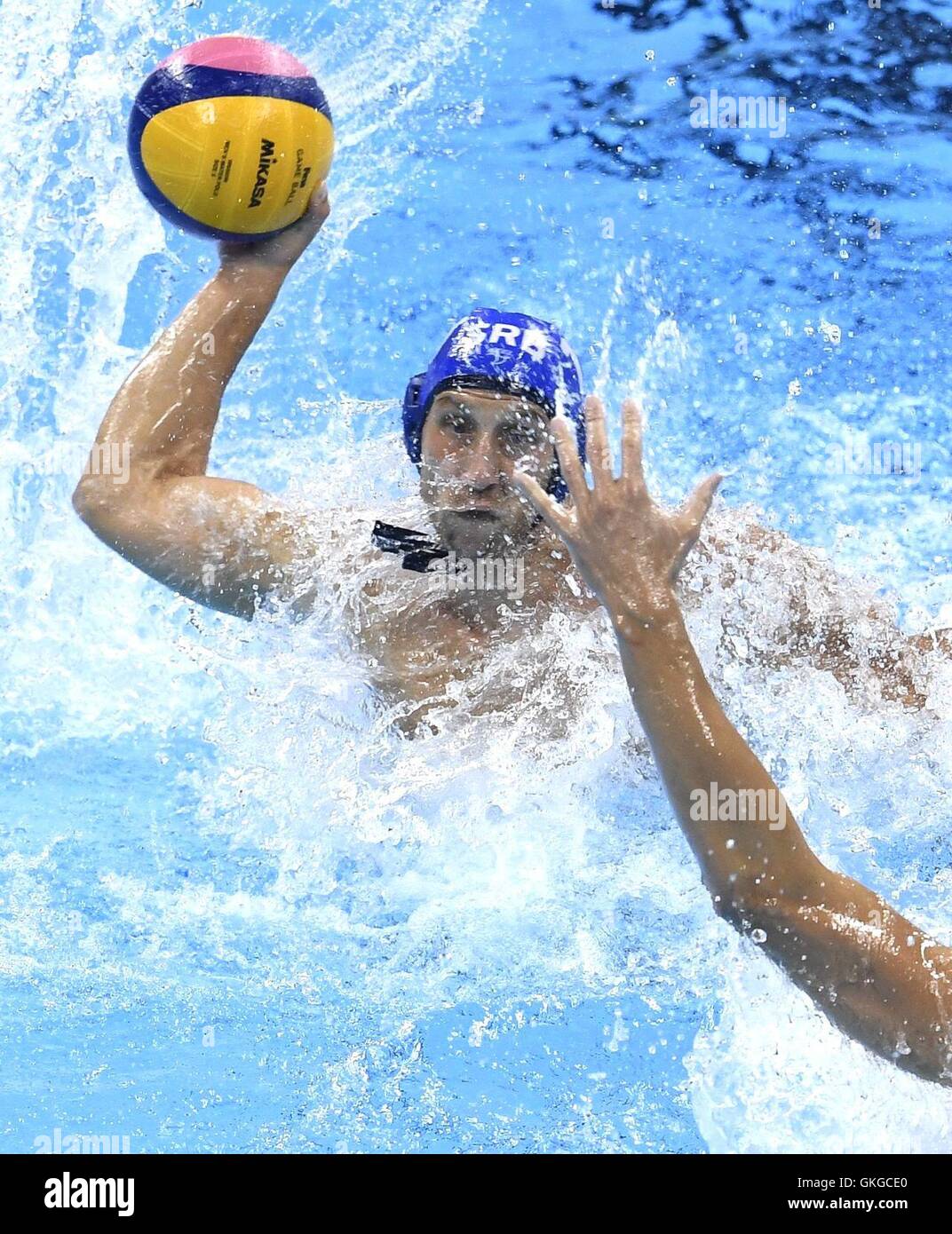 Rio De Janeiro, Brazil. 20th Aug, 2016. Serbia's Slobodan Nikic ...
