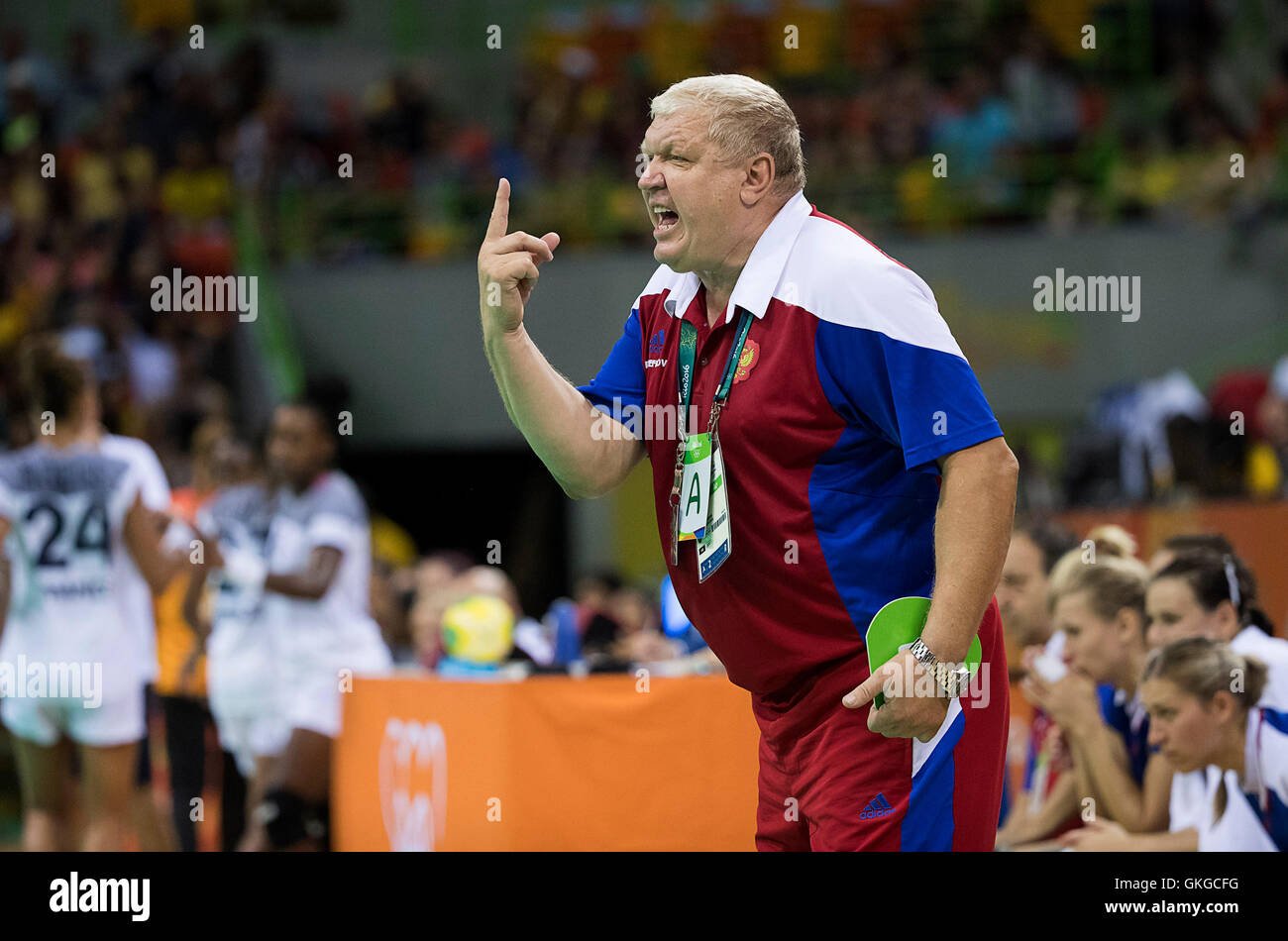 Handball_coach hi-res stock photography and images - Alamy