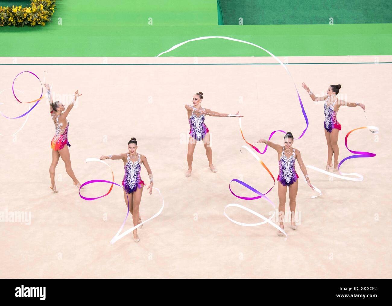 Rio de Janeiro, Brazil. 20th Aug, 2016. Belarus team group (BLR ...