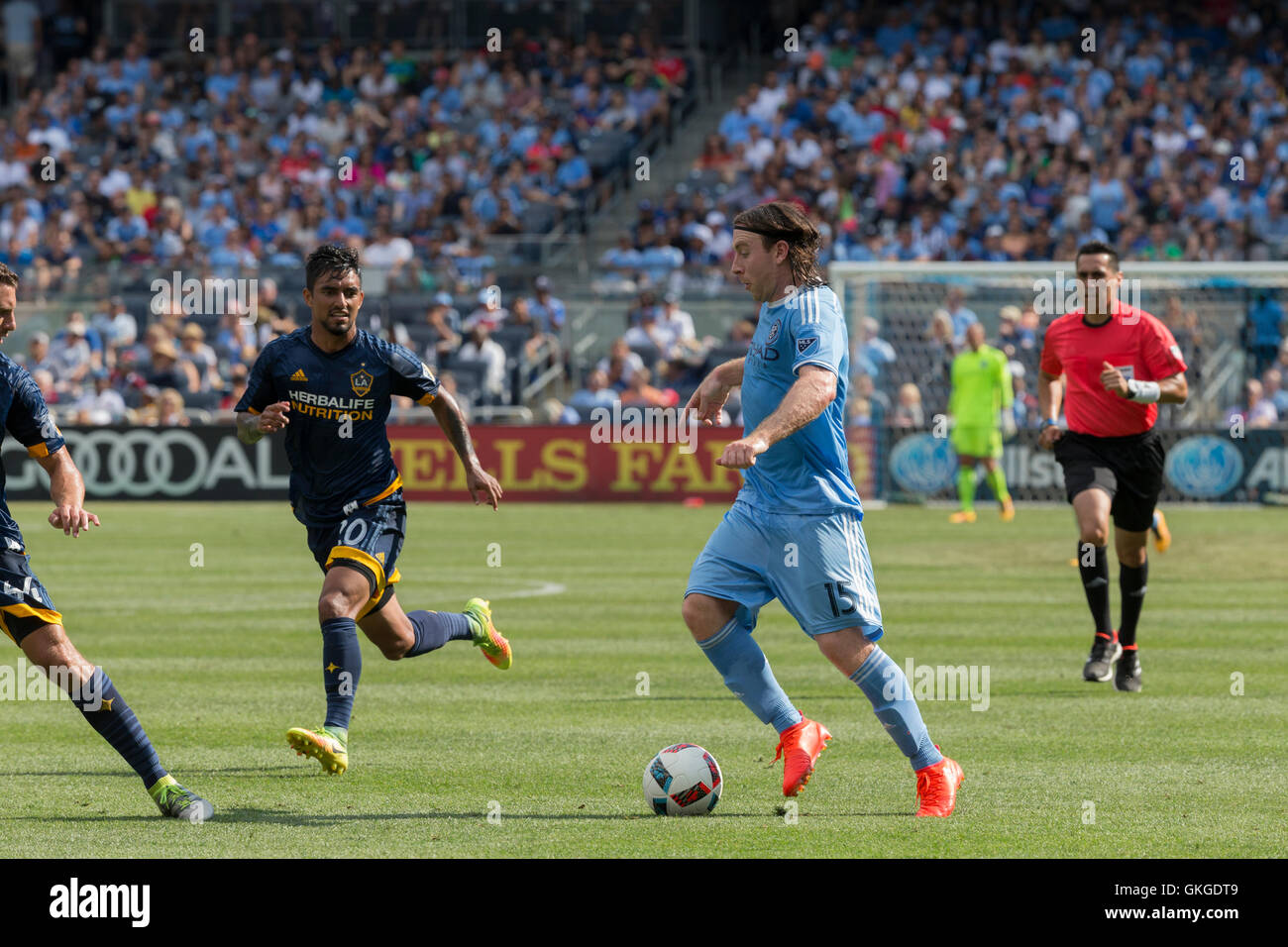 New York, NY USA - August 20, 2016: Thomas McNamara (15) of NYC FC ...