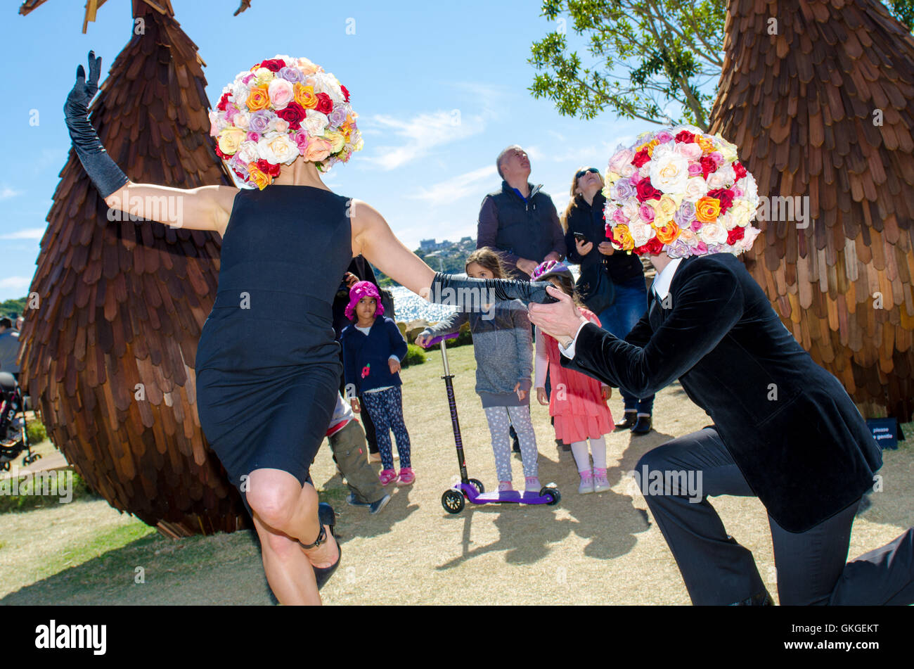 Sydney, Australia. 21st Aug, 2016. Barangaroo Reserve enjoys it's first ...
